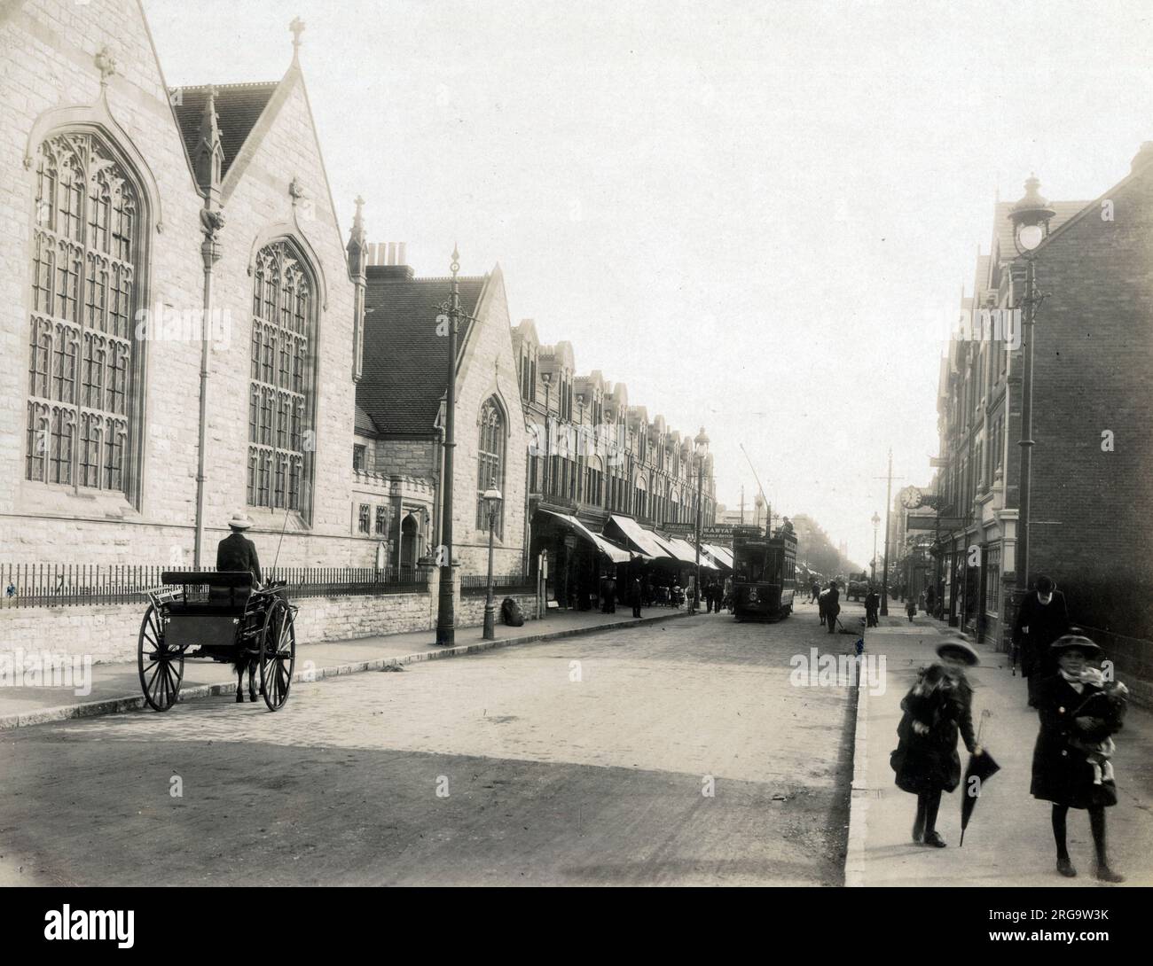 Poole Road - Westbourne, Bournemouth Stock Photo - Alamy