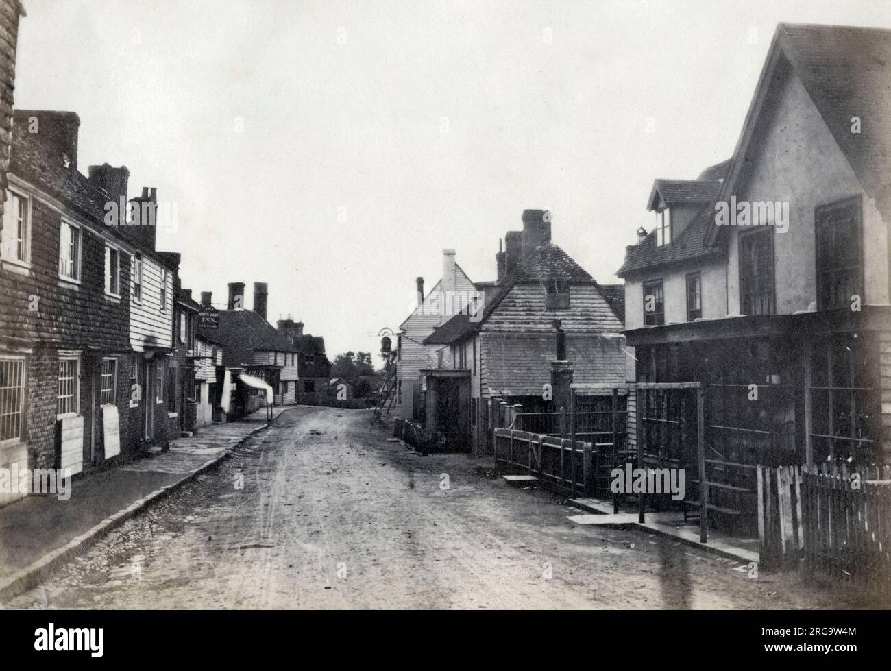 Street in Wadhurst, Kent Stock Photo - Alamy