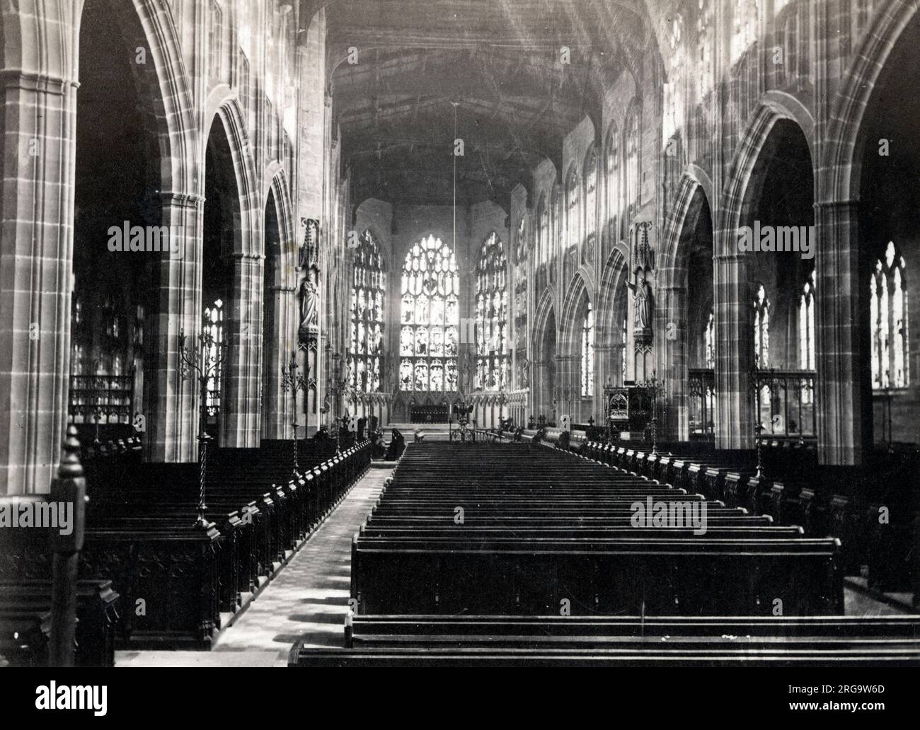 The Interior of St Michael's Cathedral, Coventry Stock Photo - Alamy