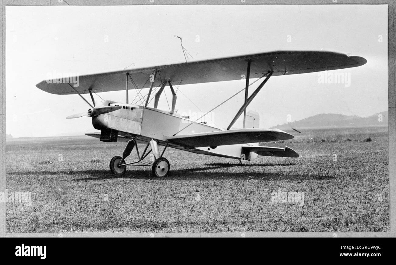 Mitsubishi 2MR1 'Tobi' reconnaissance biplane. Designed and built for ...