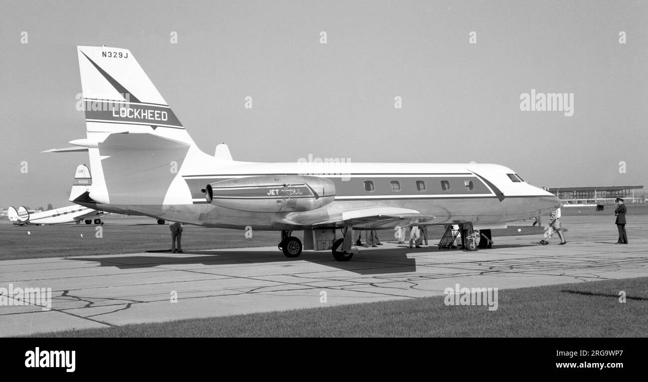 Lockheed JetStar prototype N329J (msn 1001). The prototype JetStars ...