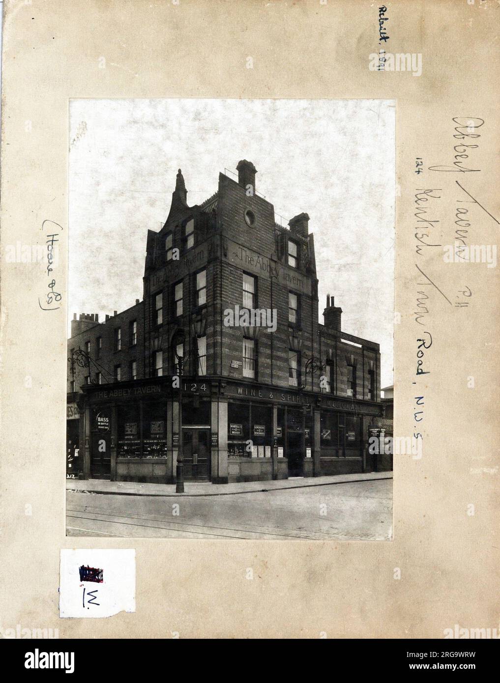 Photograph of Abbey Tavern , Kentish Town, London. The main side of the ...