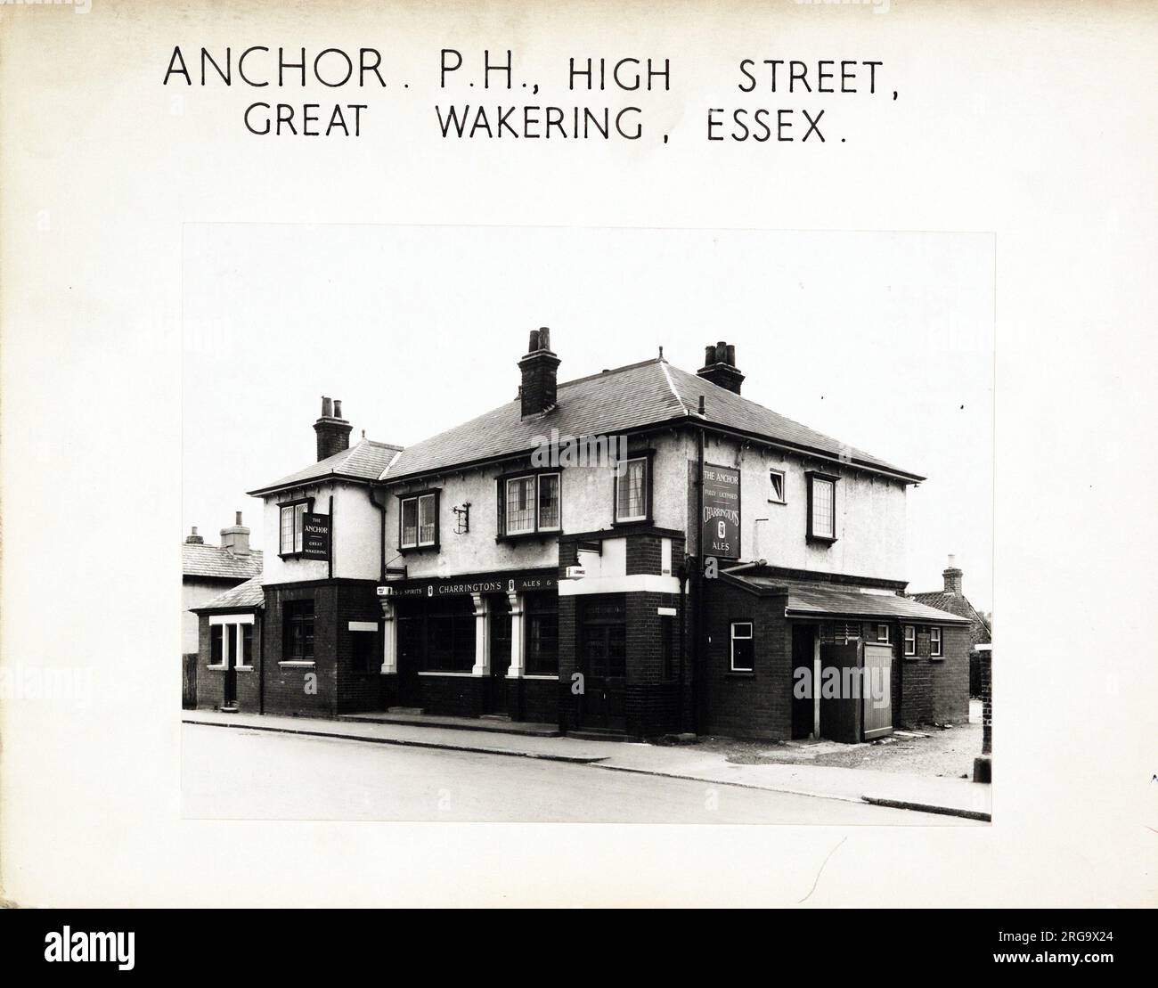 Photograph of Anchor PH, Great Wakering, Essex. The main side of the ...