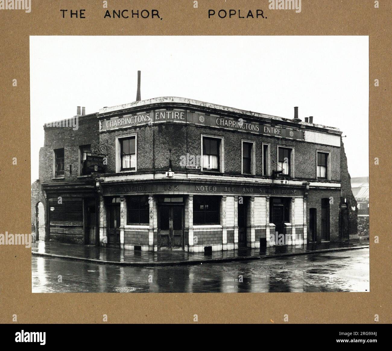 Photograph of Anchor PH, Poplar, London. The main side of the print ...