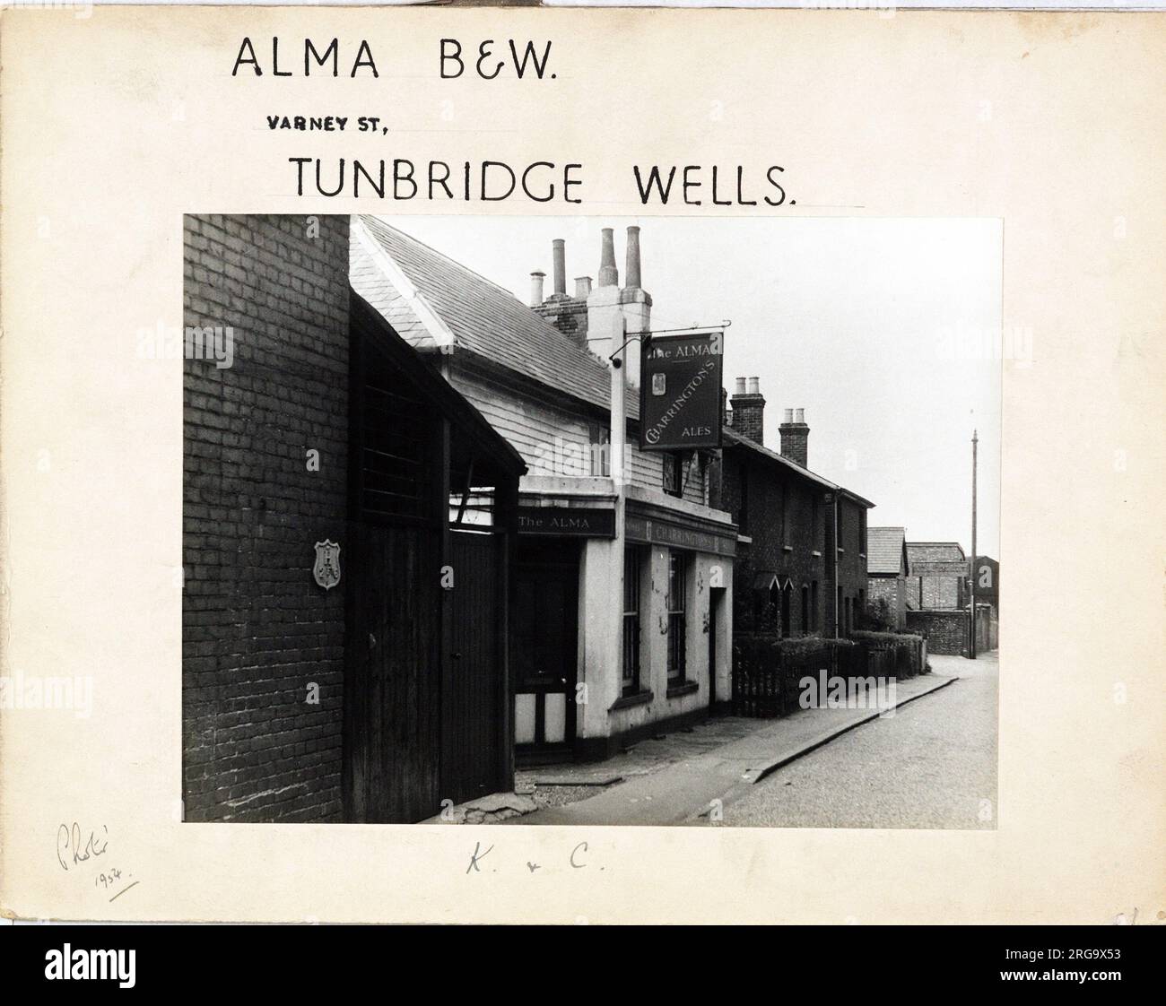 Photograph of Alma PH, Tunbridge Wells, Kent. The main side of the ...