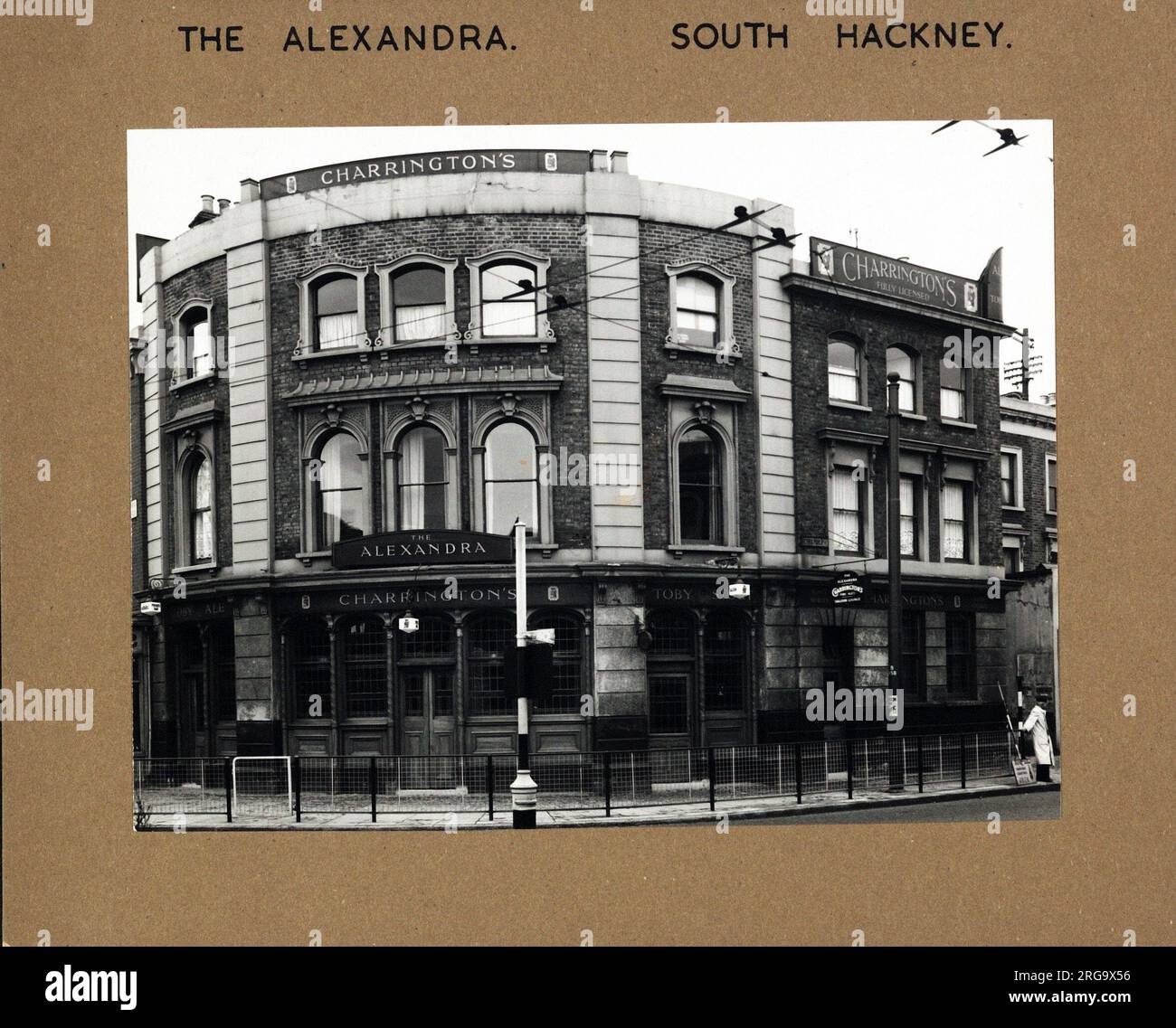 Photograph of Alexandra PH, South Hackney, London. The main side of the ...