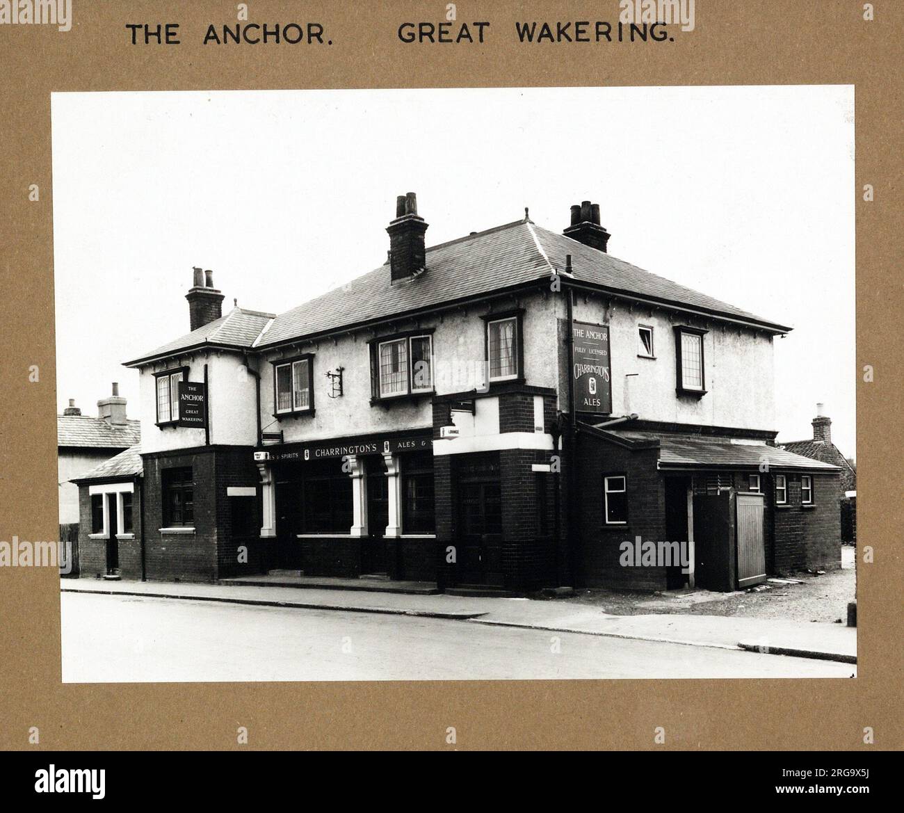 Photograph of Anchor PH, Great Wakering, Essex. The main side of the ...