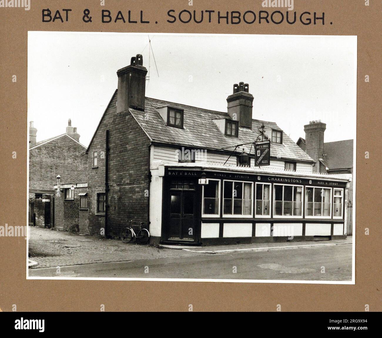 Photograph of Bat & Ball PH, Southborough, Kent. The main side of the ...