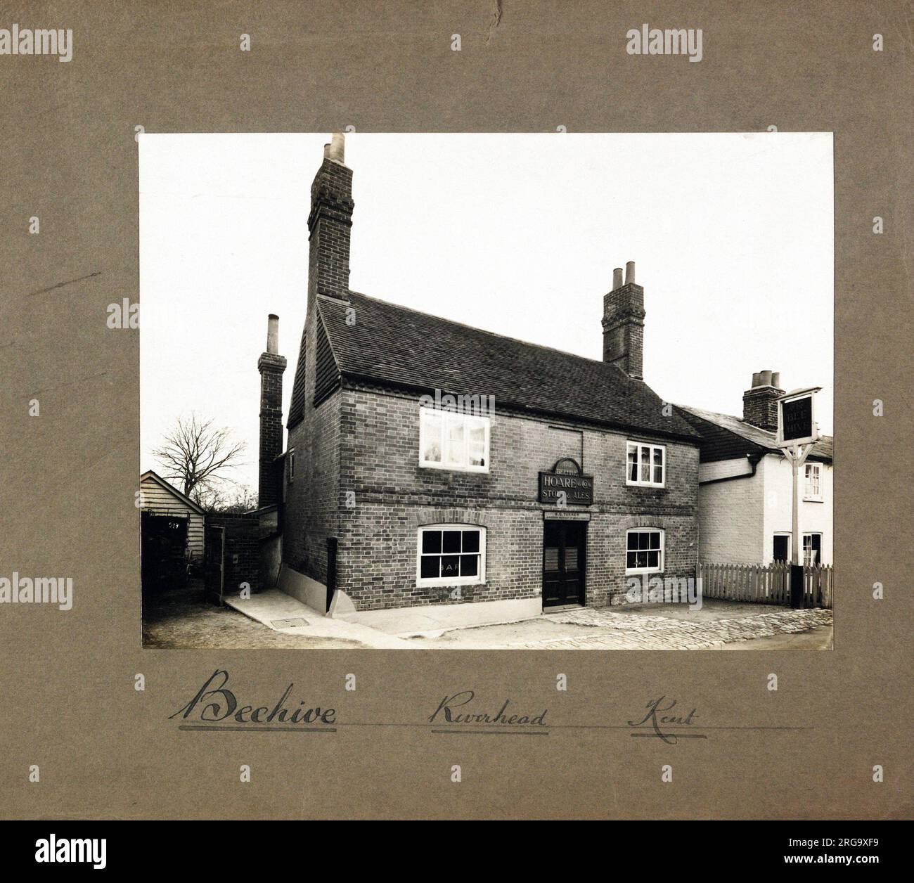Photograph of Beehive PH, Riverhead, Kent. The main side of the print ...