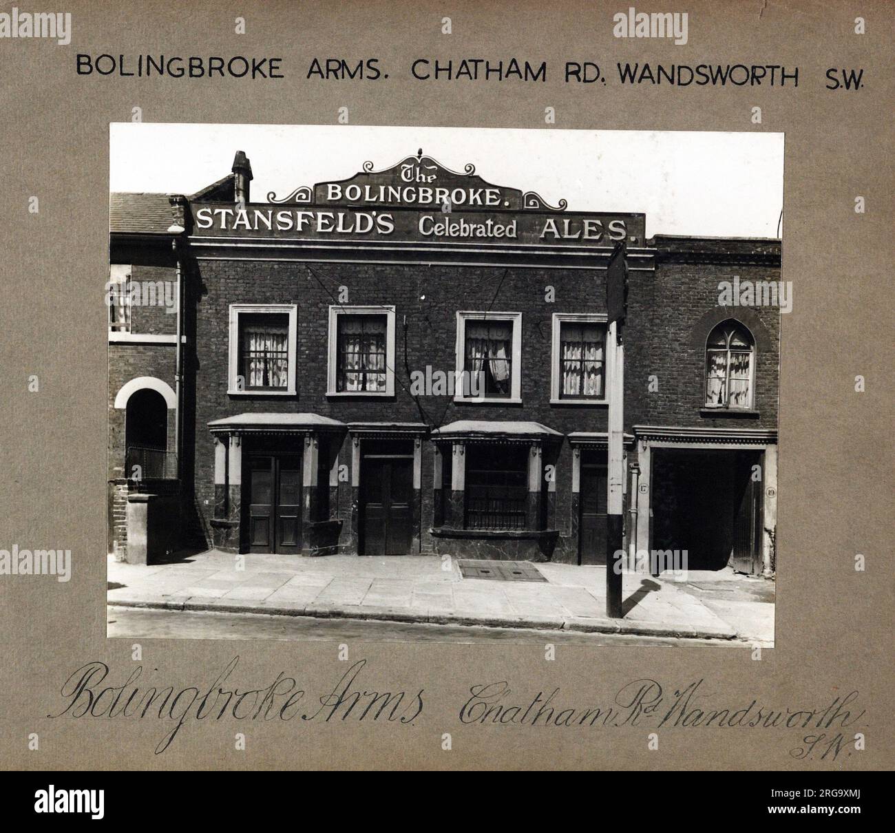 Photograph of Bolingbroke PH, Wandsworth, London. The main side of the ...