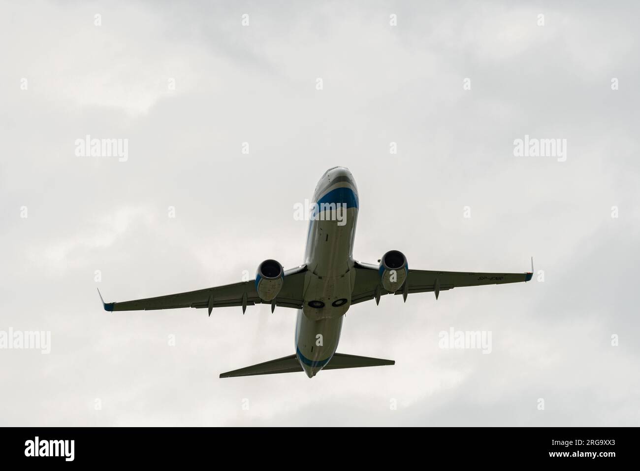 Zurich, Switzerland, May 10, 2023 SP-ENR Enter Air Boeing 737-Q8Q ...