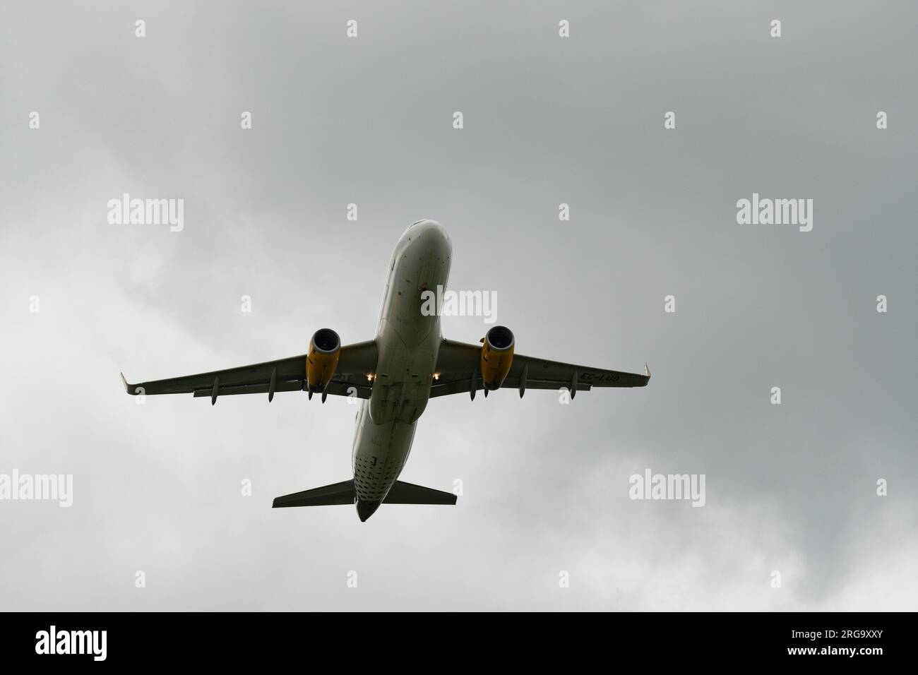 Zurich, Switzerland, May 10, 2023 EC-LUO Vueling airlines Airbus A320 ...