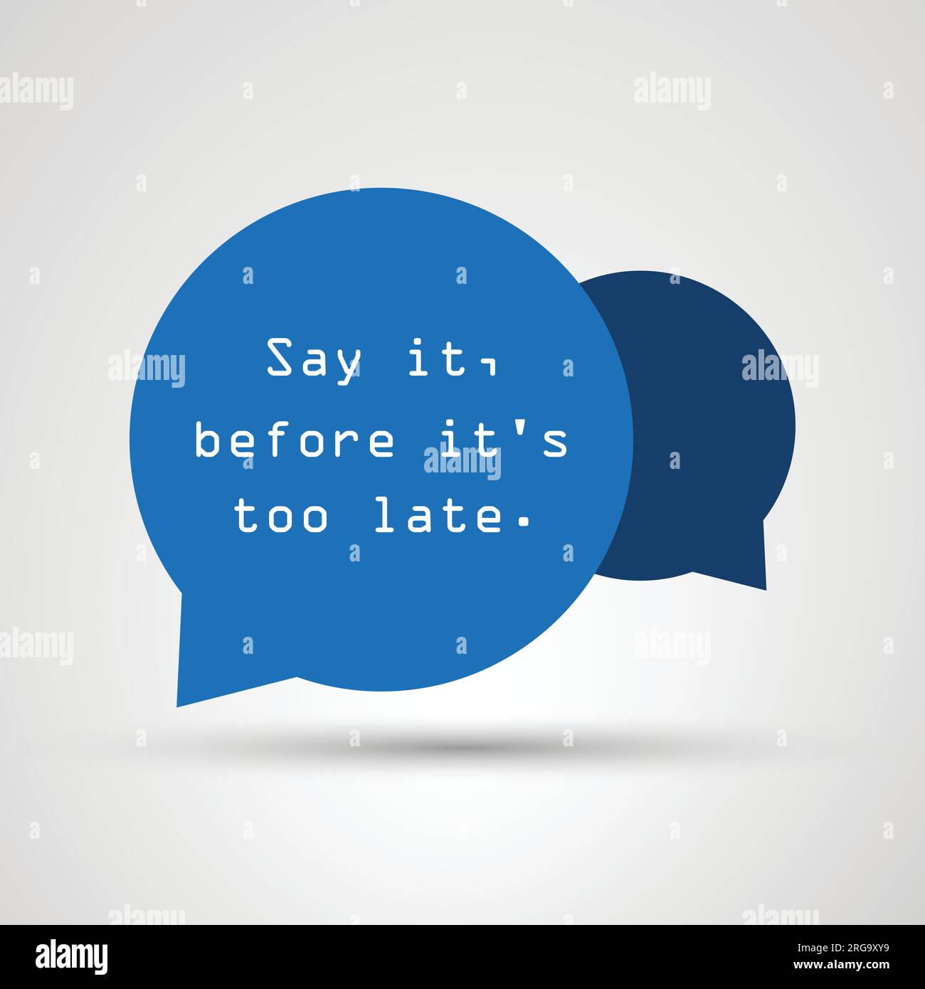 Talk slogan hi-res stock photography and images - Alamy
