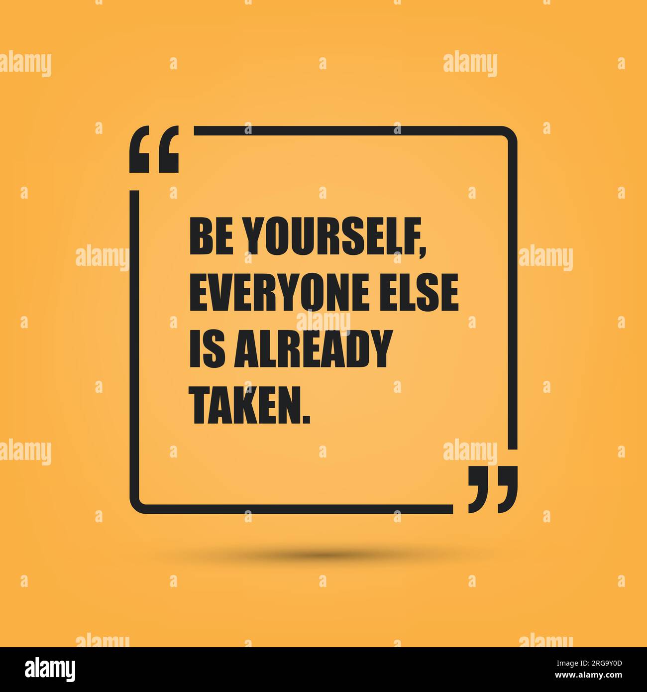 Everyone else is already taken Stock Vector Images - Alamy