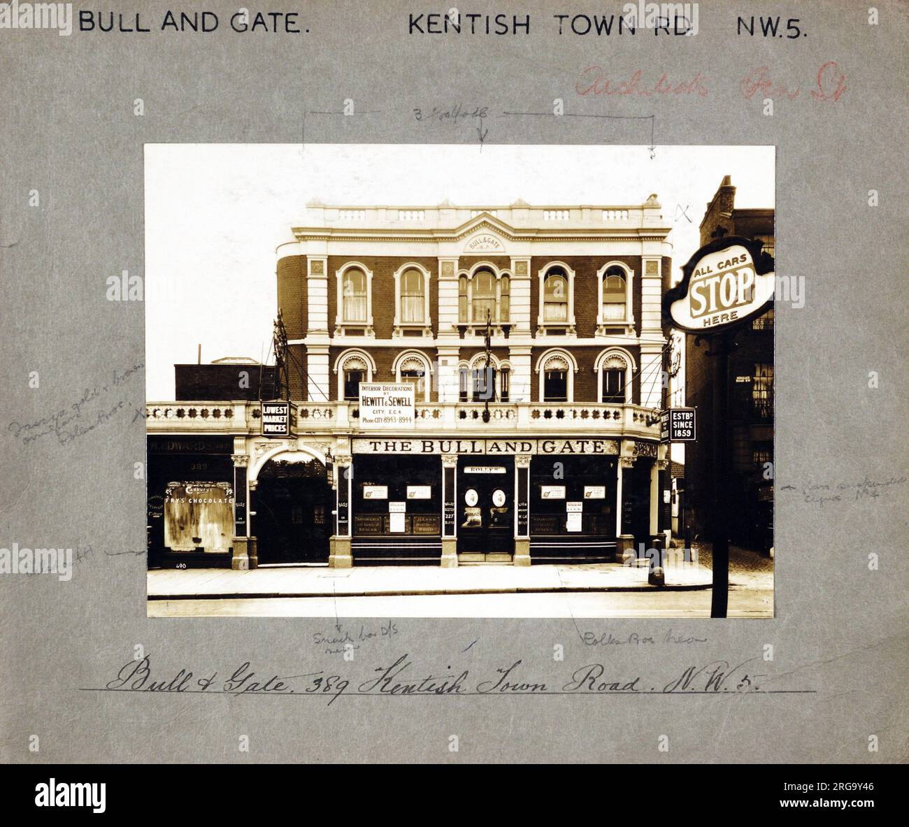 Bull and gate pub hi-res stock photography and images - Alamy