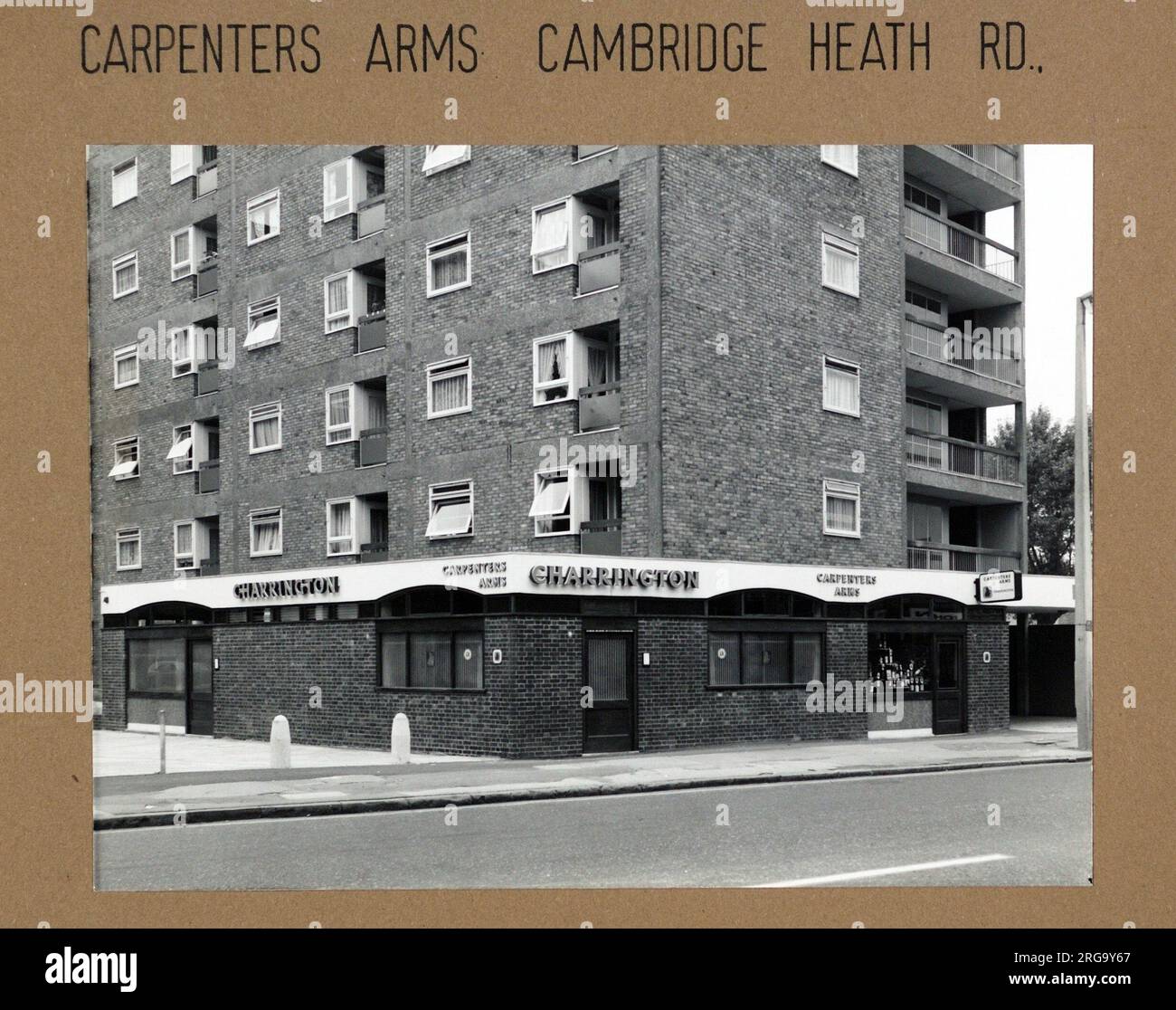 Photograph of Carpenters Arms, Stepney, London. The main side of the ...