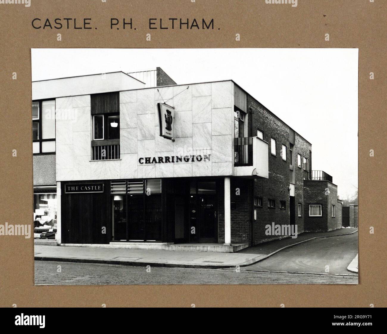 Photograph of Castle PH, Eltham (New), Greater London. The main side of ...