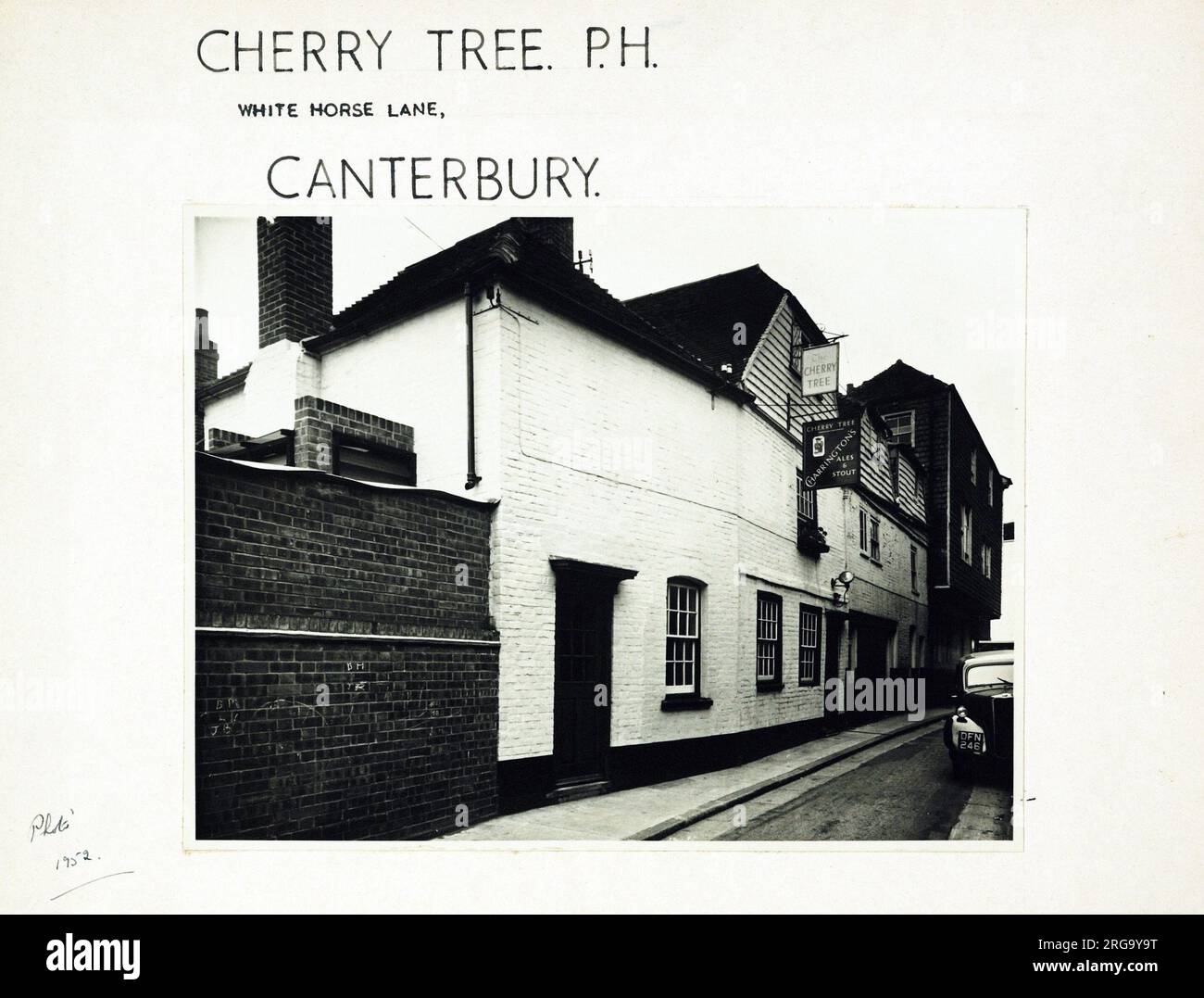 Photograph of Cherry Tree PH, Canterbury, Kent. The main side of the ...