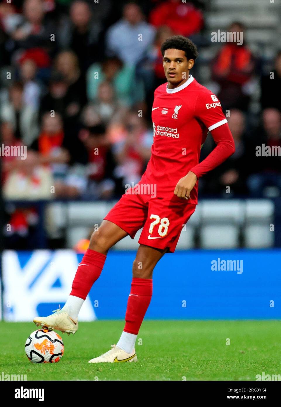 Deepdale, Preston, Lancashire, UK. 7th Aug, 2023. Pre Season Football ...