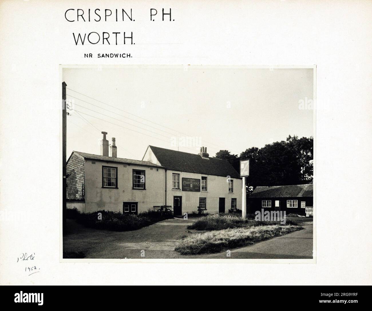 Photograph of Crispin PH, Worth, Kent. The main side of the print ...