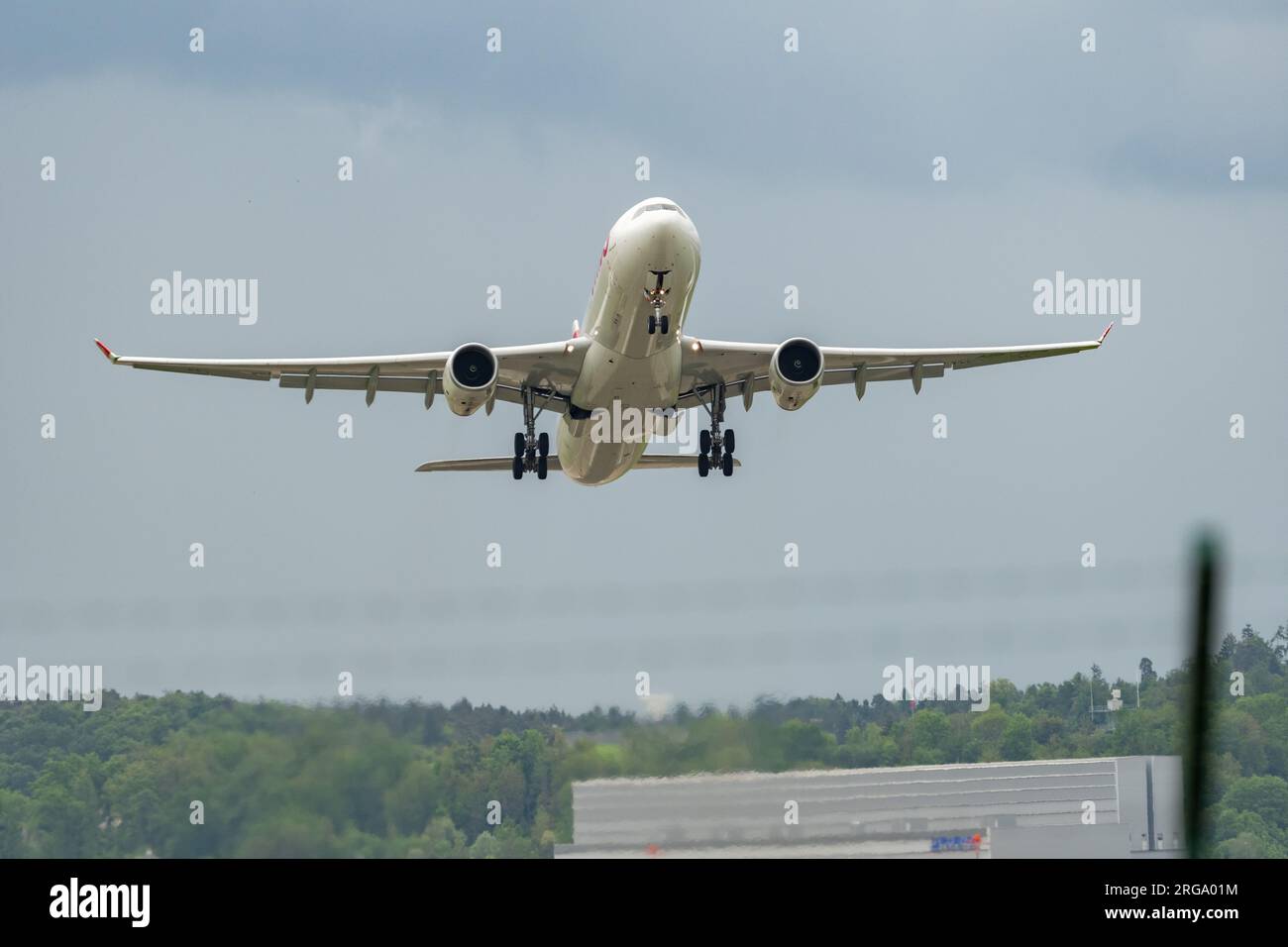 Zurich, Switzerland, May 10, 2023 HB-JHD Swiss international airlines ...