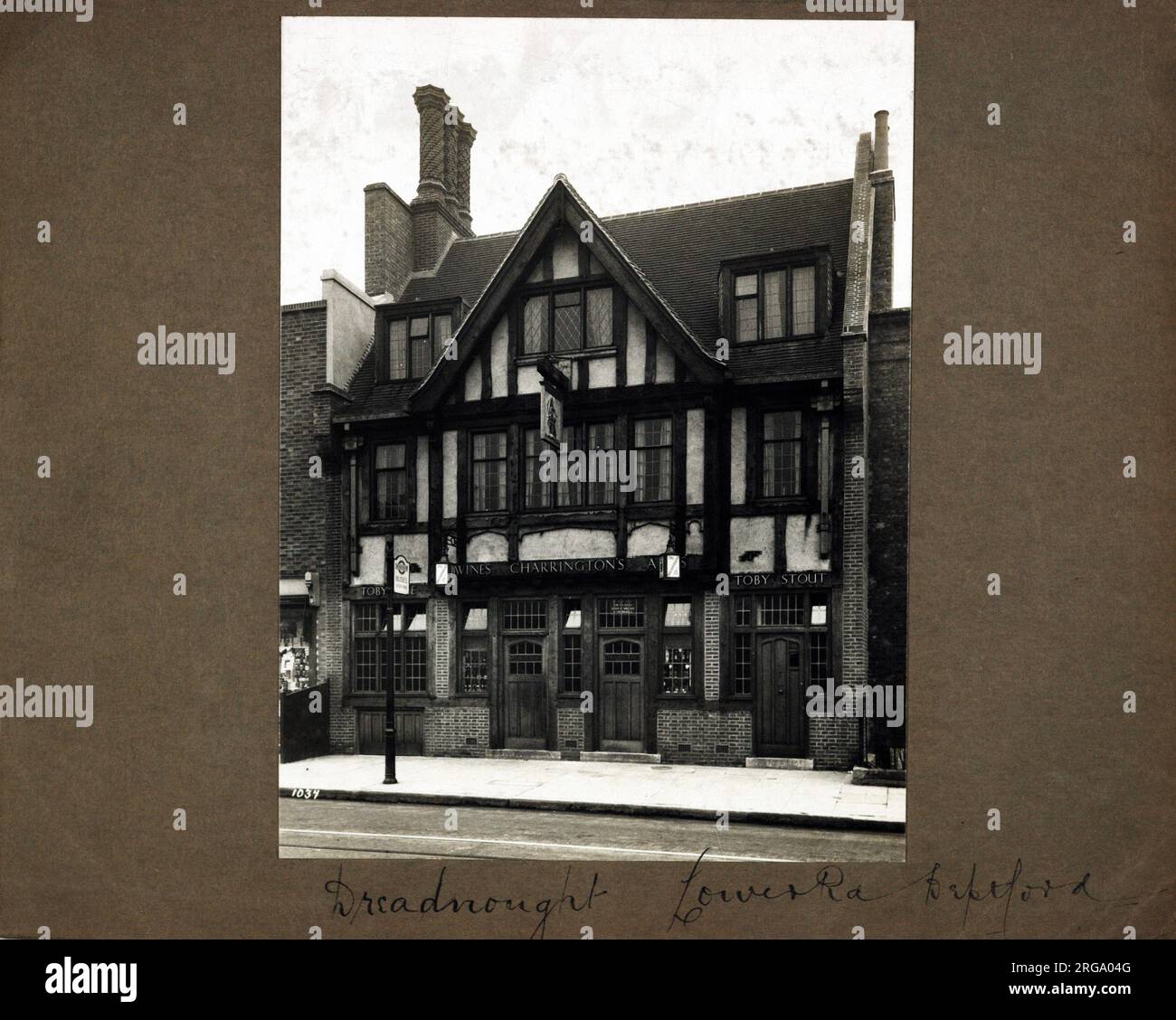 Photograph of Dreadnought PH, Deptford, London. The main side of the ...