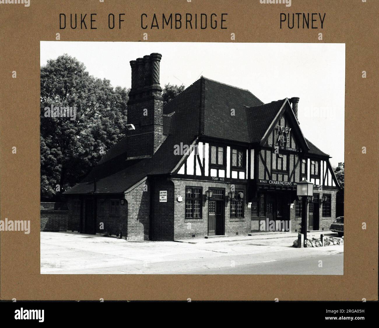Photograph of Duke Of Cambridge PH, Putney, London. The main side of ...
