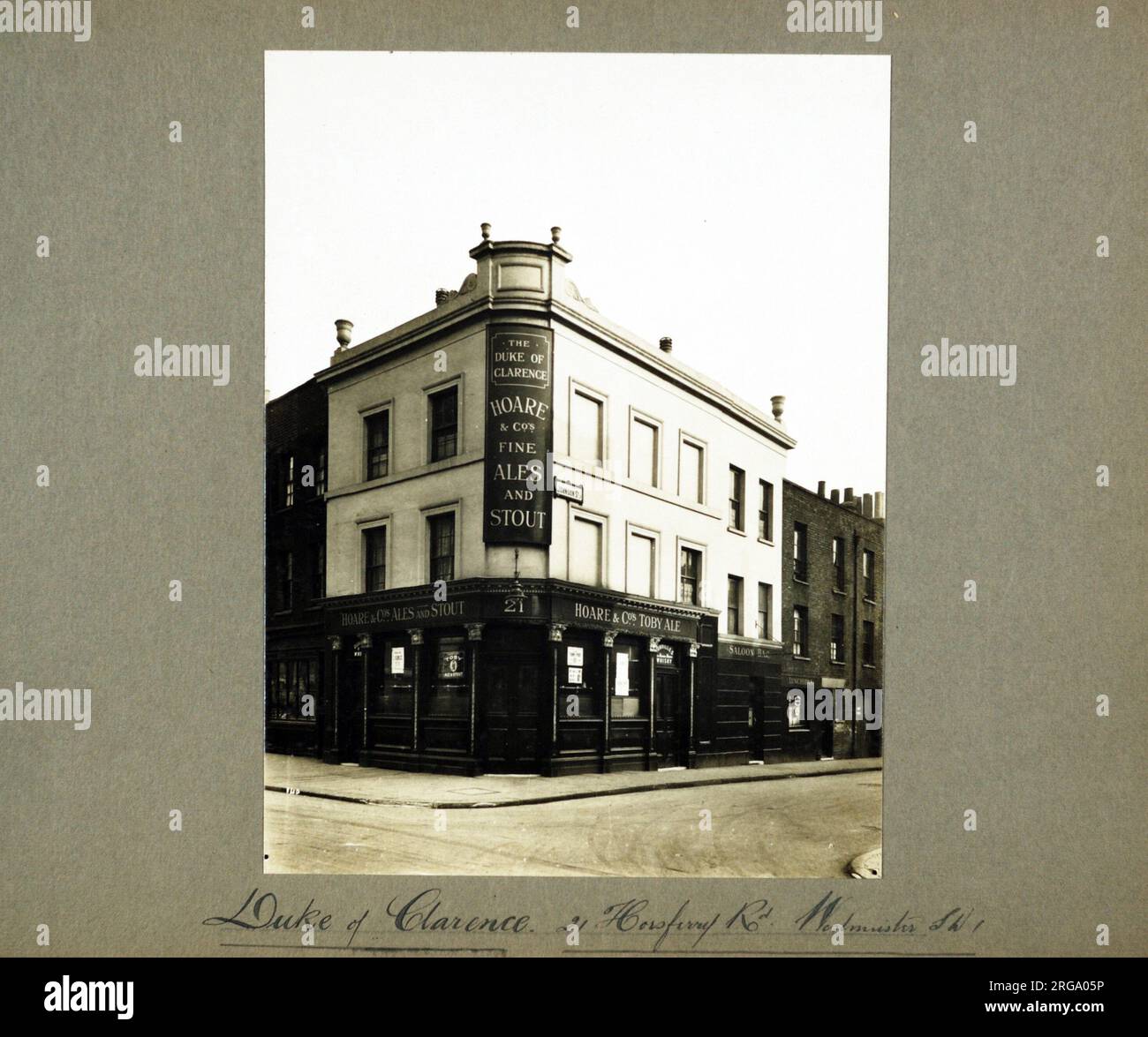 Photograph of Duke Of Clarence PH, Westminster, London. The main side ...