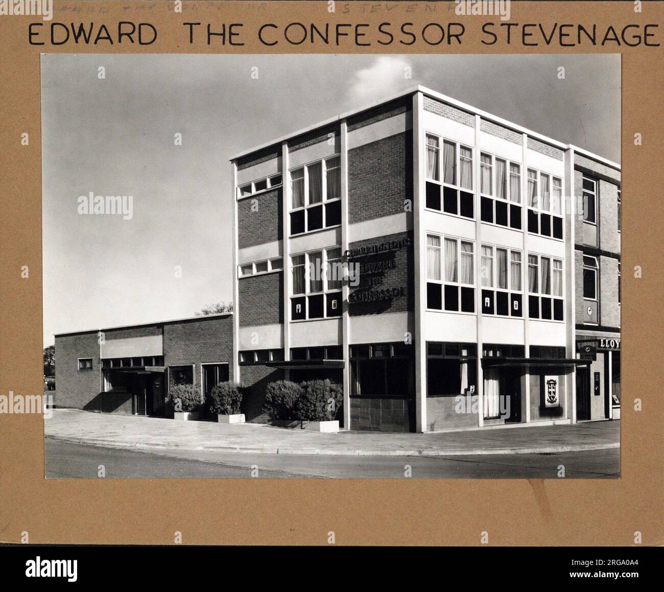 Edward The Confessor PH, Stevenage, Hertfordshire. The main side of the ...