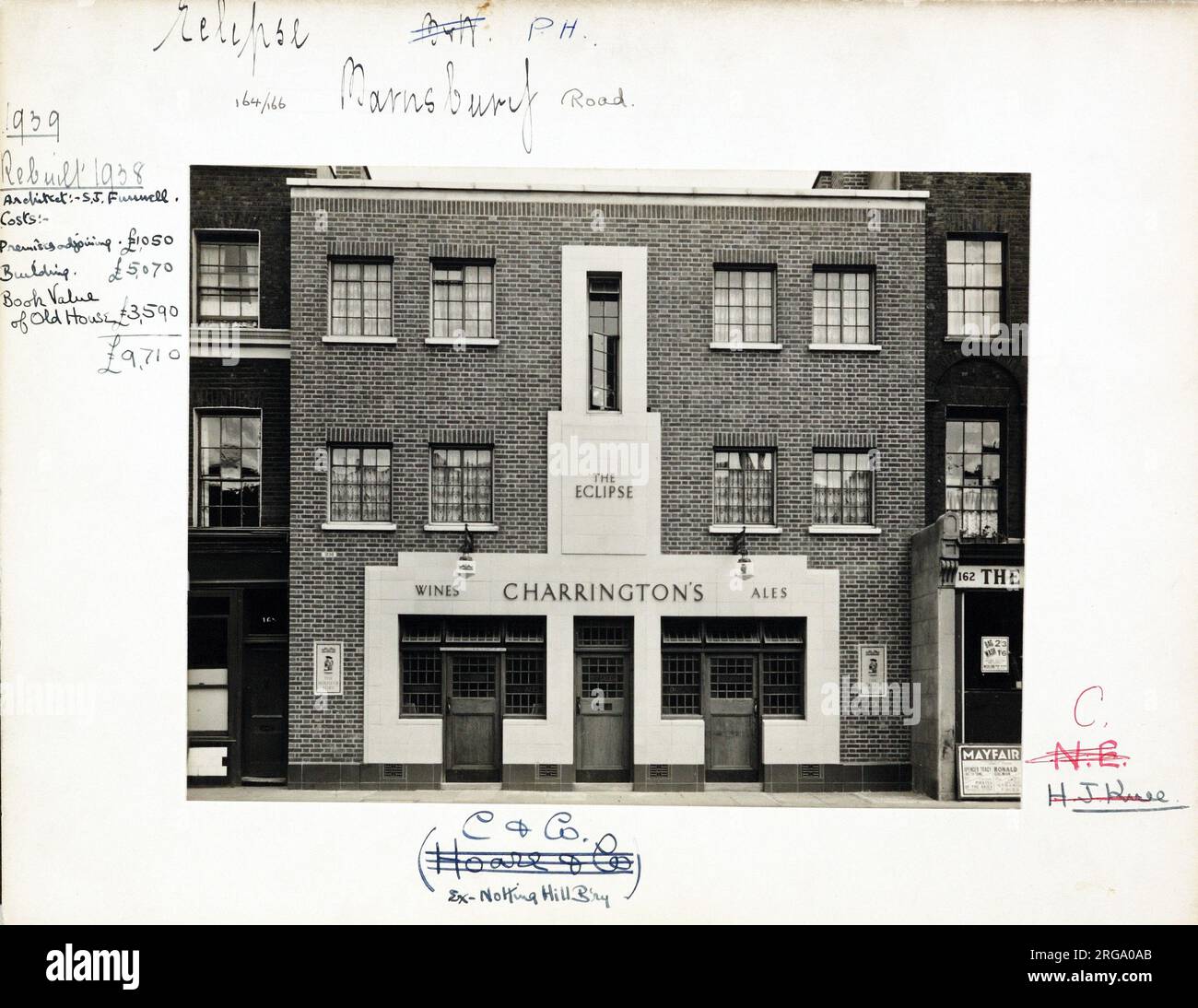 Photograph of Eclipse PH, Barnsbury, London. The main side of the print ...