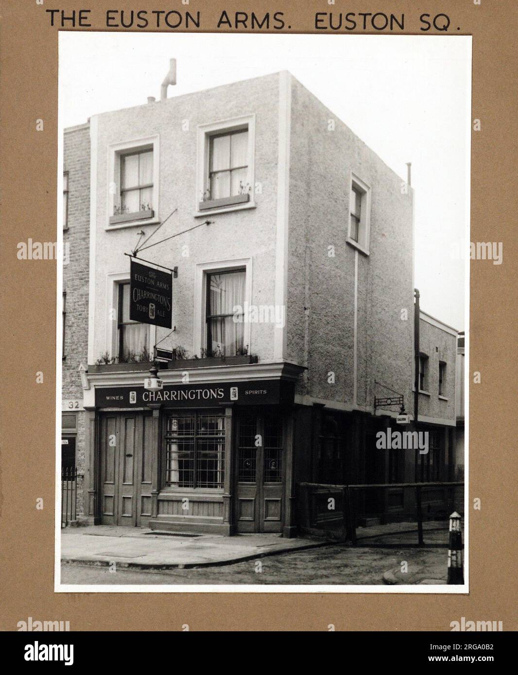 Photograph of Euston Arms, Euston, London. The main side of the print ...