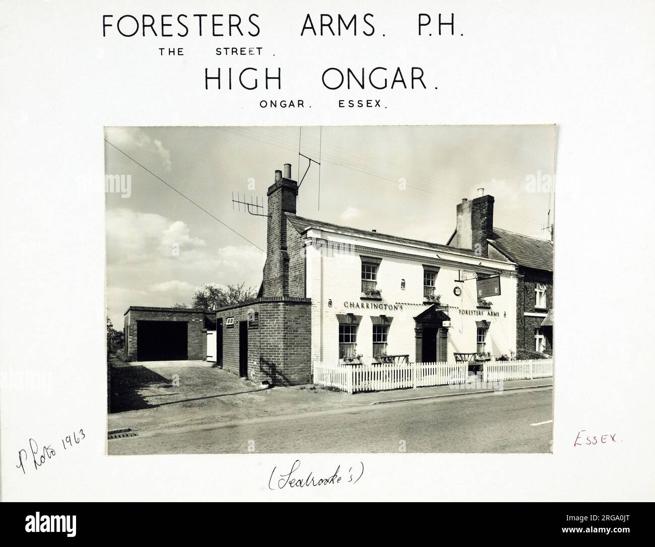 Photograph of Foresters Arms, High Ongar, Essex. The main side of the ...