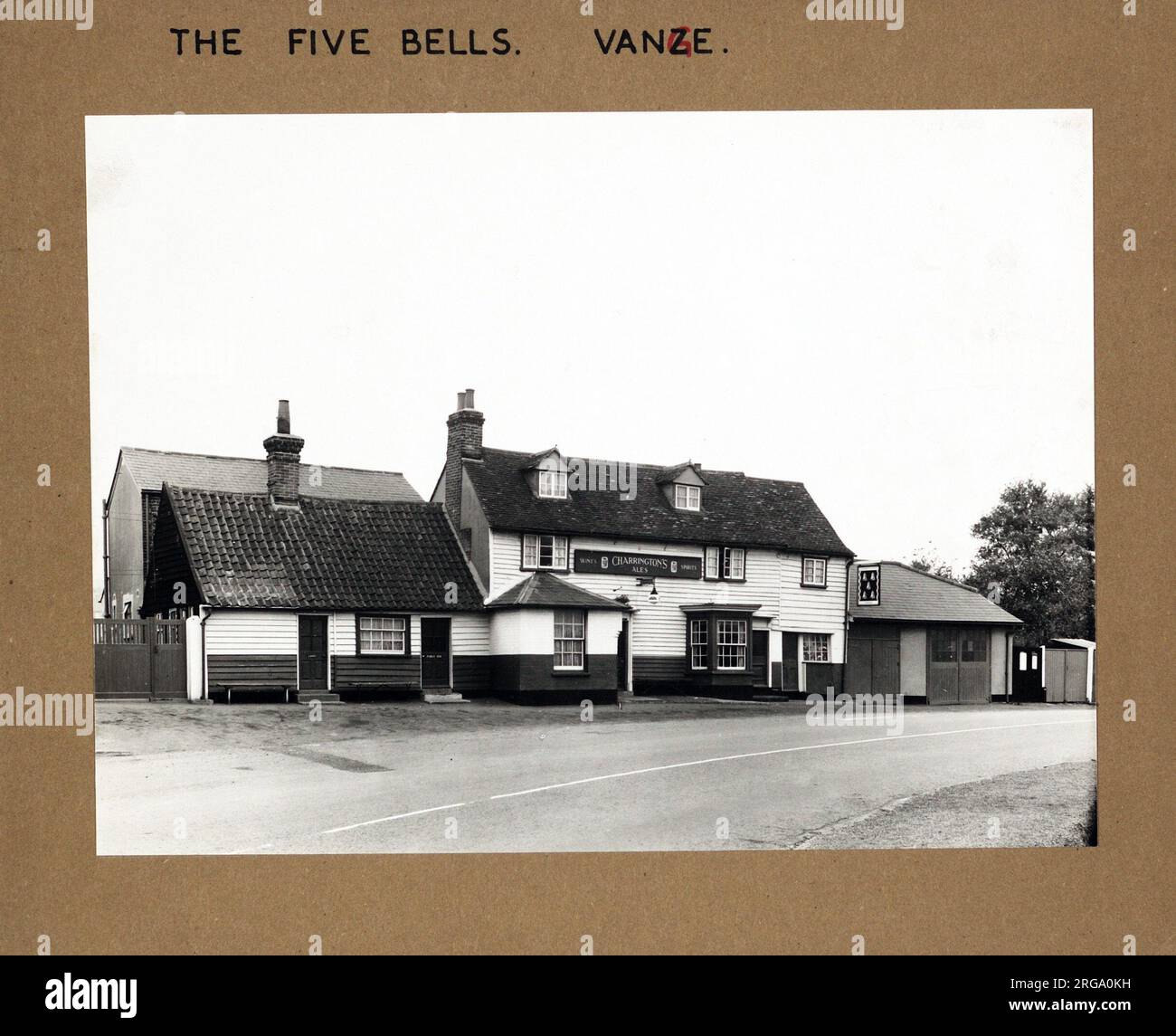 Photograph of Five Bells PH, Vange, Essex. The main side of the print ...