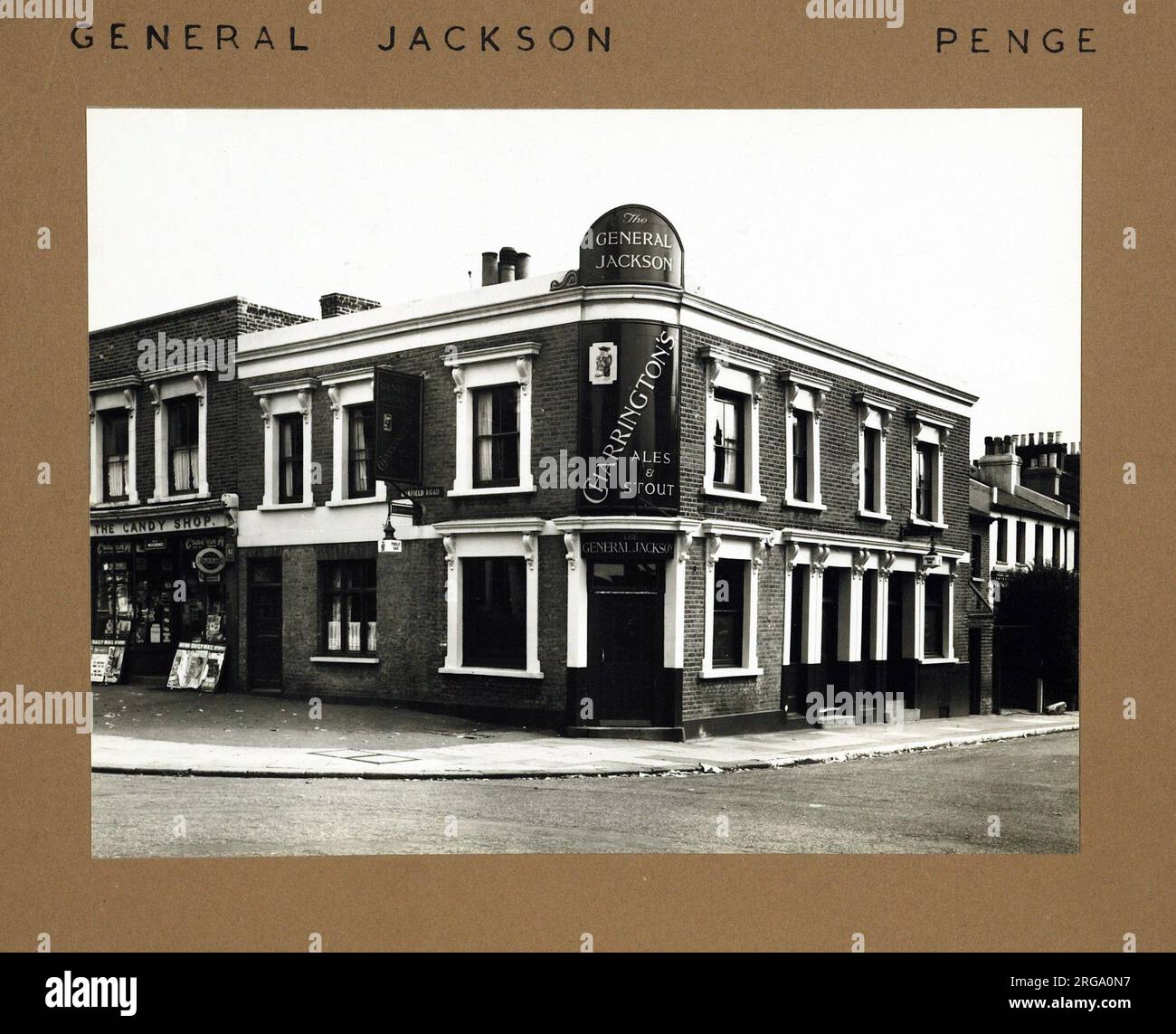 Photograph of General Jackson PH, Penge, London. The main side of the ...