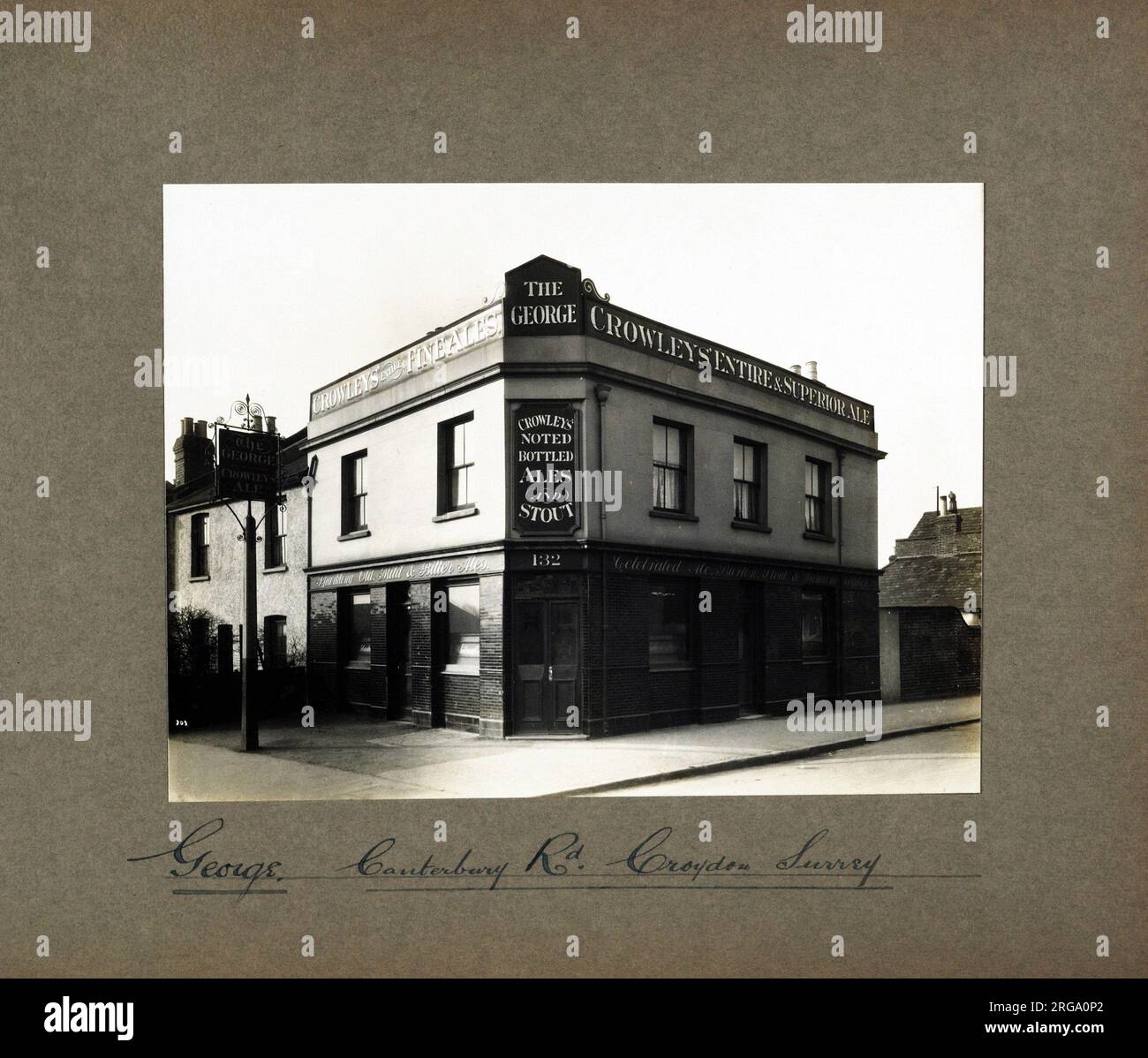 Photograph of George PH, Croydon, Surrey. The main side of the print ...