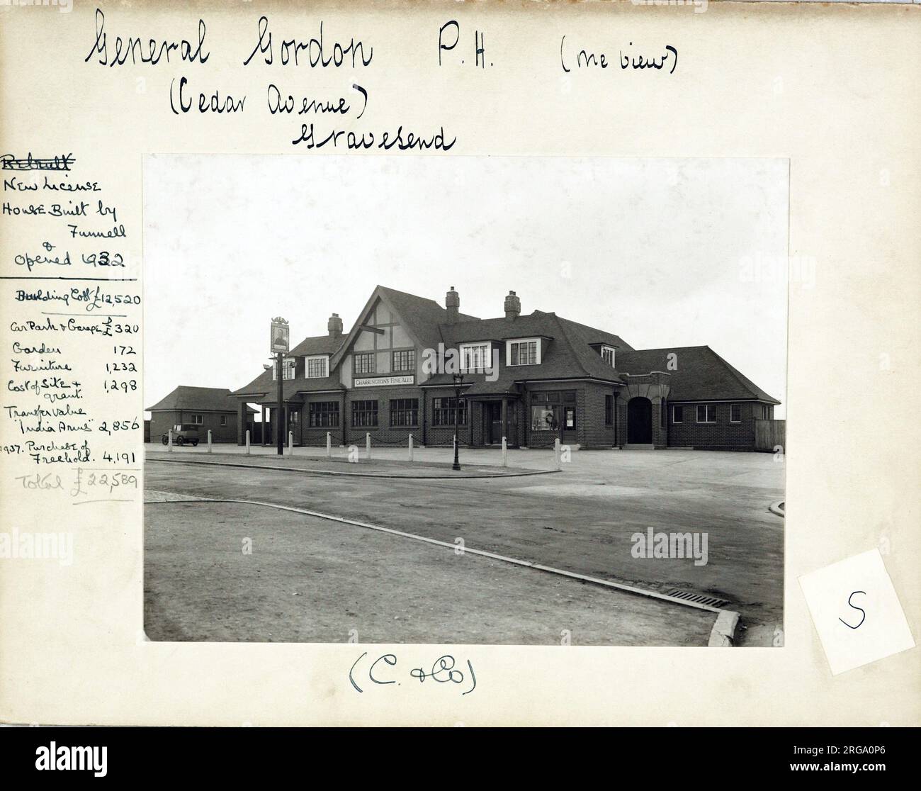 Photograph of General Gordon PH, Gravesend, Kent. The main side of the ...