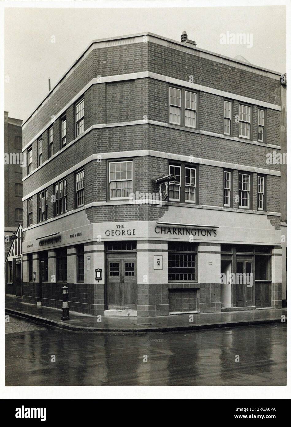 Photograph of George PH, Whitechapel, London. The main side of the ...