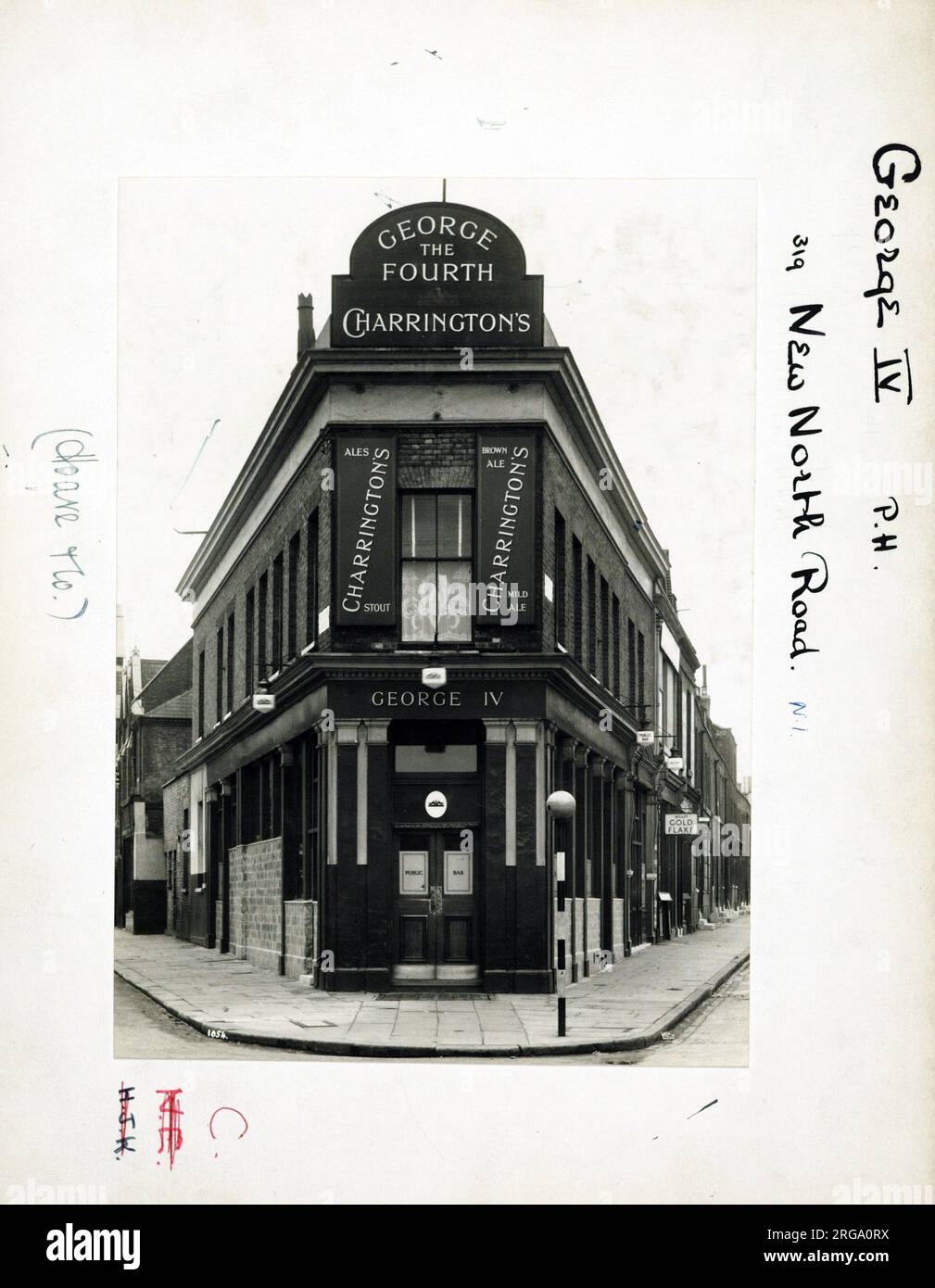 Photograph of George The Fourth PH, Islington, London. The main side of ...