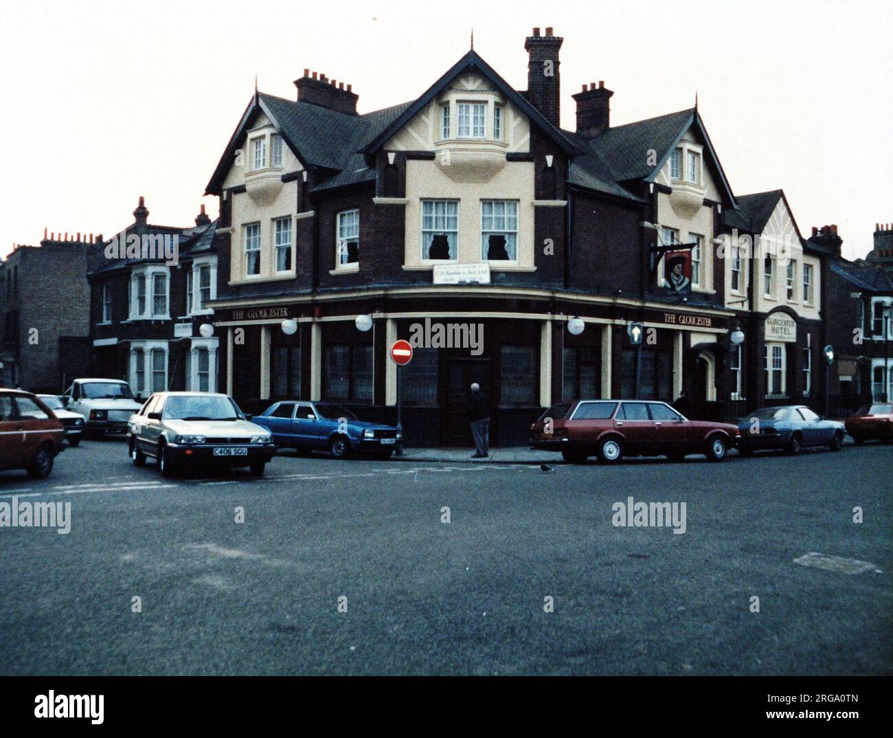 Photograph of Gloucester PH, Greenwich, London. The main side of the ...
