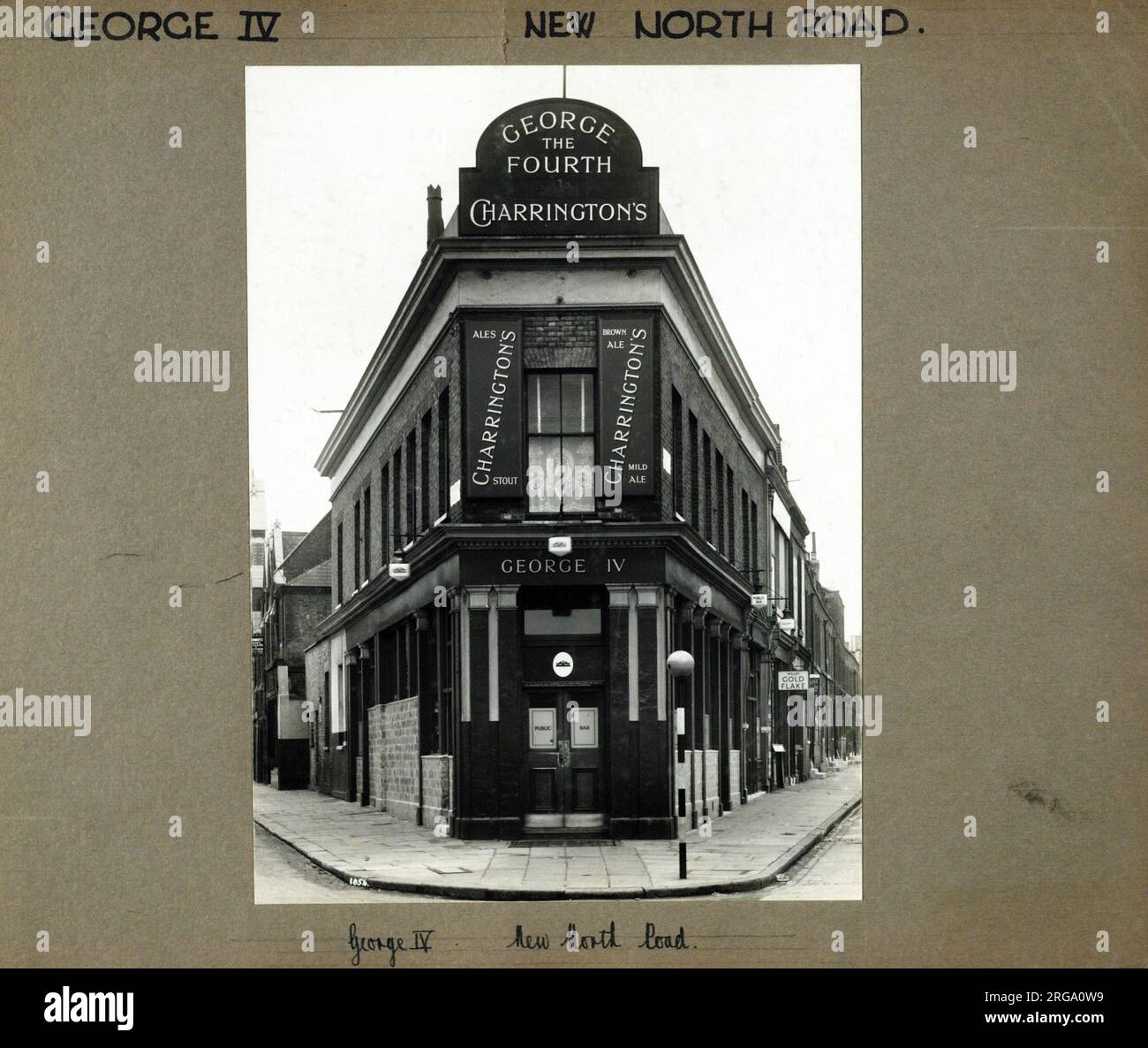 Photograph of George The Fourth PH, Islington, London. The main side of ...