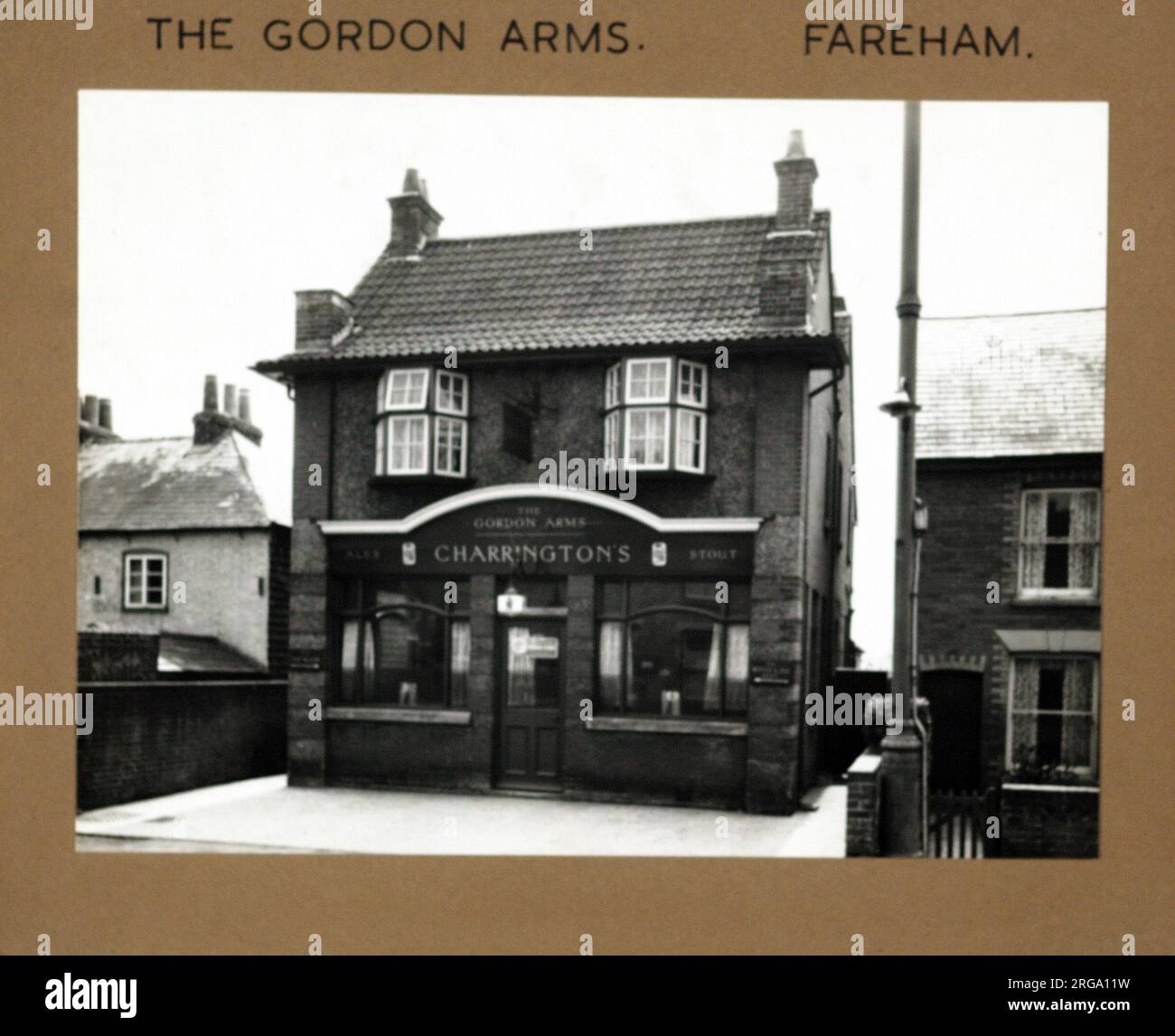 Photograph of Gordon Arms, Fareham, Hampshire. The main side of the ...