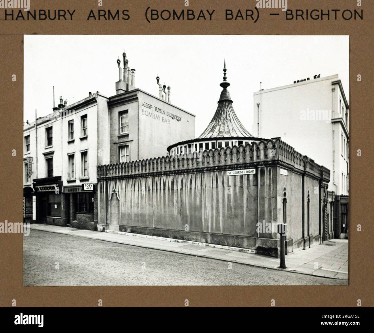 Photograph of Hanbury Arms, Brighton, Sussex. The main side of the ...