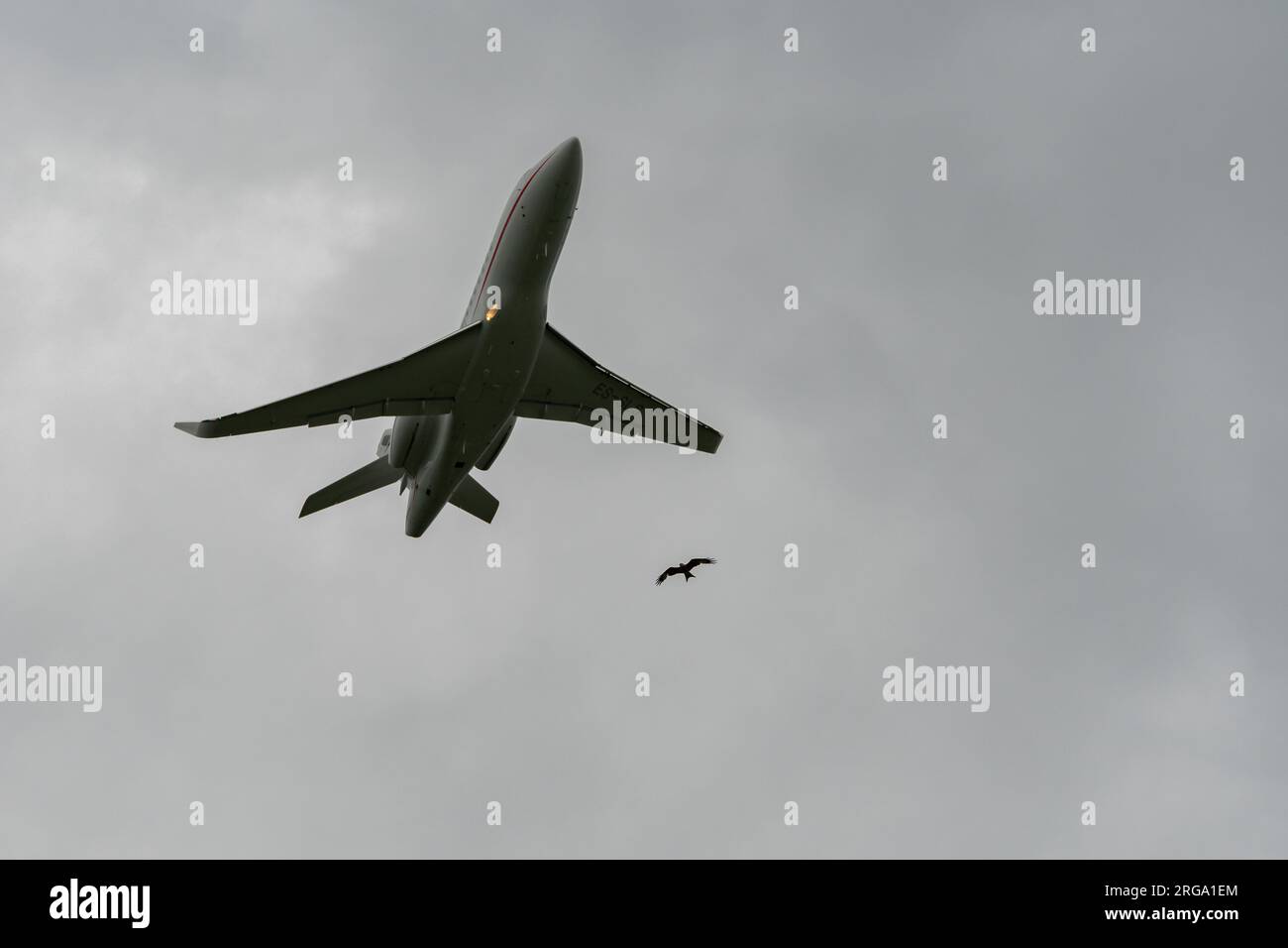 Zurich, Switzerland, May 10, 2023 ES-SLS Dessault Falcon 900LX business ...