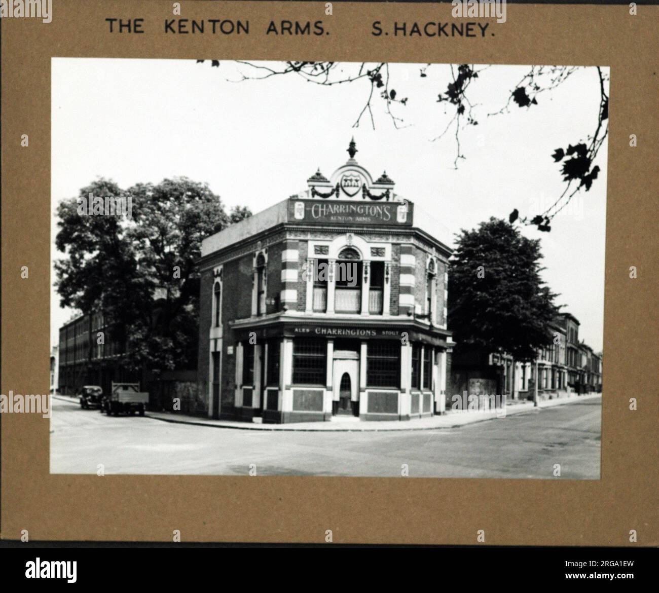 Photograph of Kenton PH, Hackney, London. The main side of the print ...