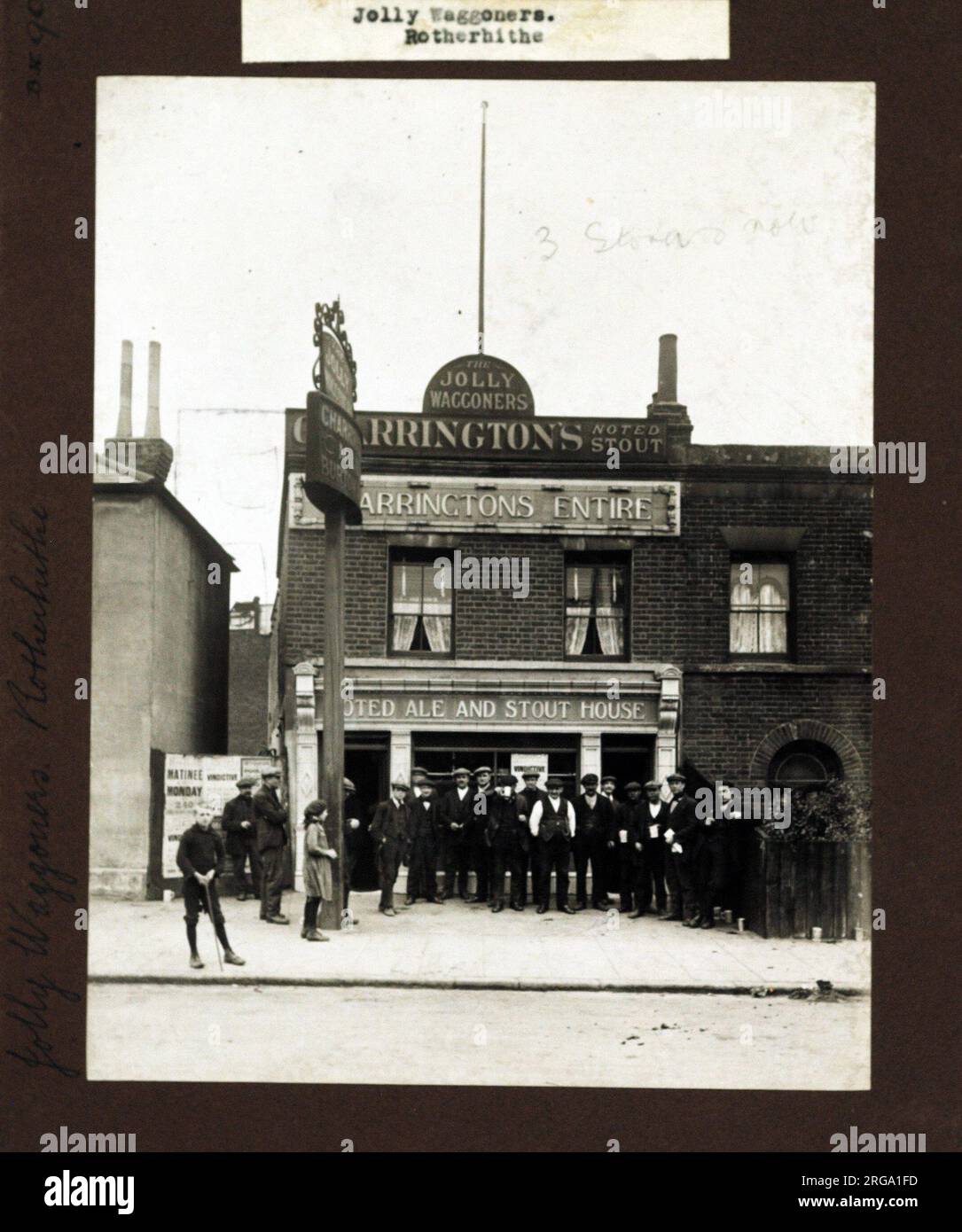 Photograph of Jolly Waggoners PH, Rotherhithe (Old), London. The main ...