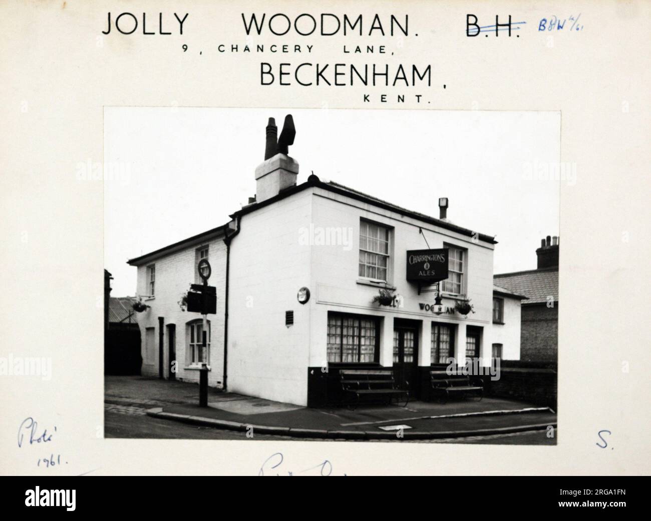 Photograph of Jolly Woodman PH, Beckenham, Greater London. The main ...