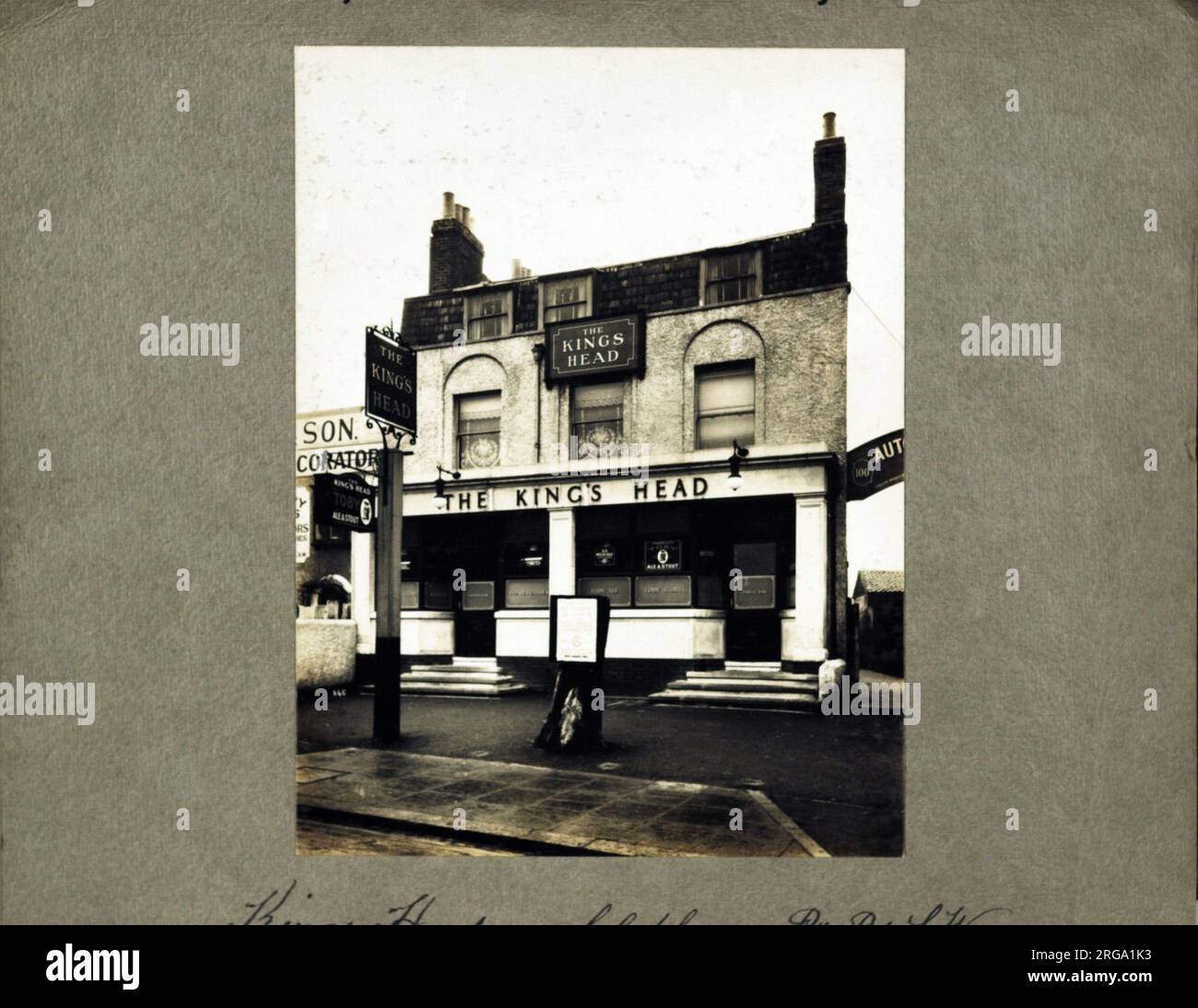 Photograph of Kings Head PH, Clapham, London. The main side of the ...