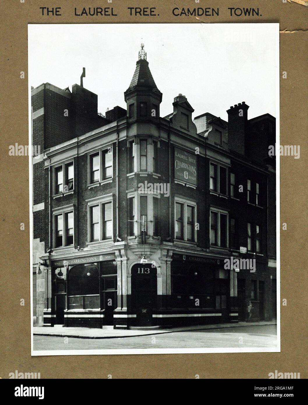 Photograph of Laurel Tree PH, Camden Town, London. The main side of the ...