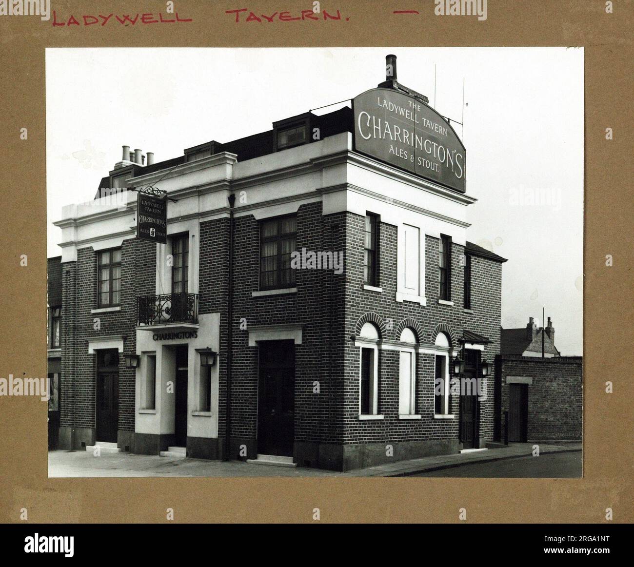 Photograph of Ladywell Tavern , Lewisham, London. The main side of the print (shown here ...