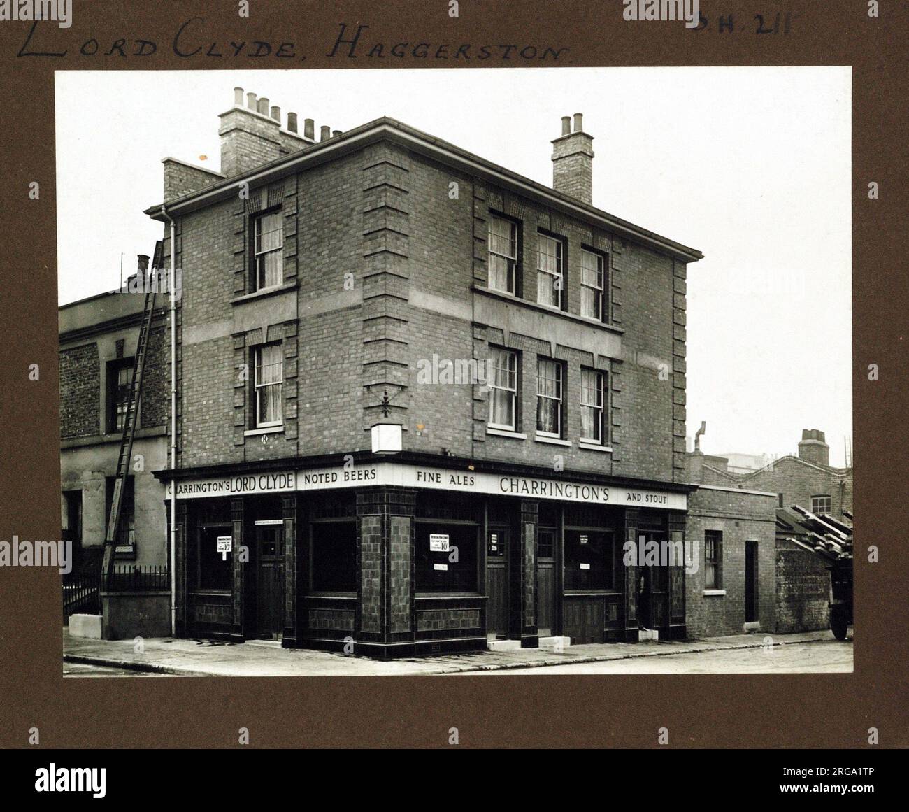 Photograph of Lord Clyde PH, Haggerston, London. The main side of the ...